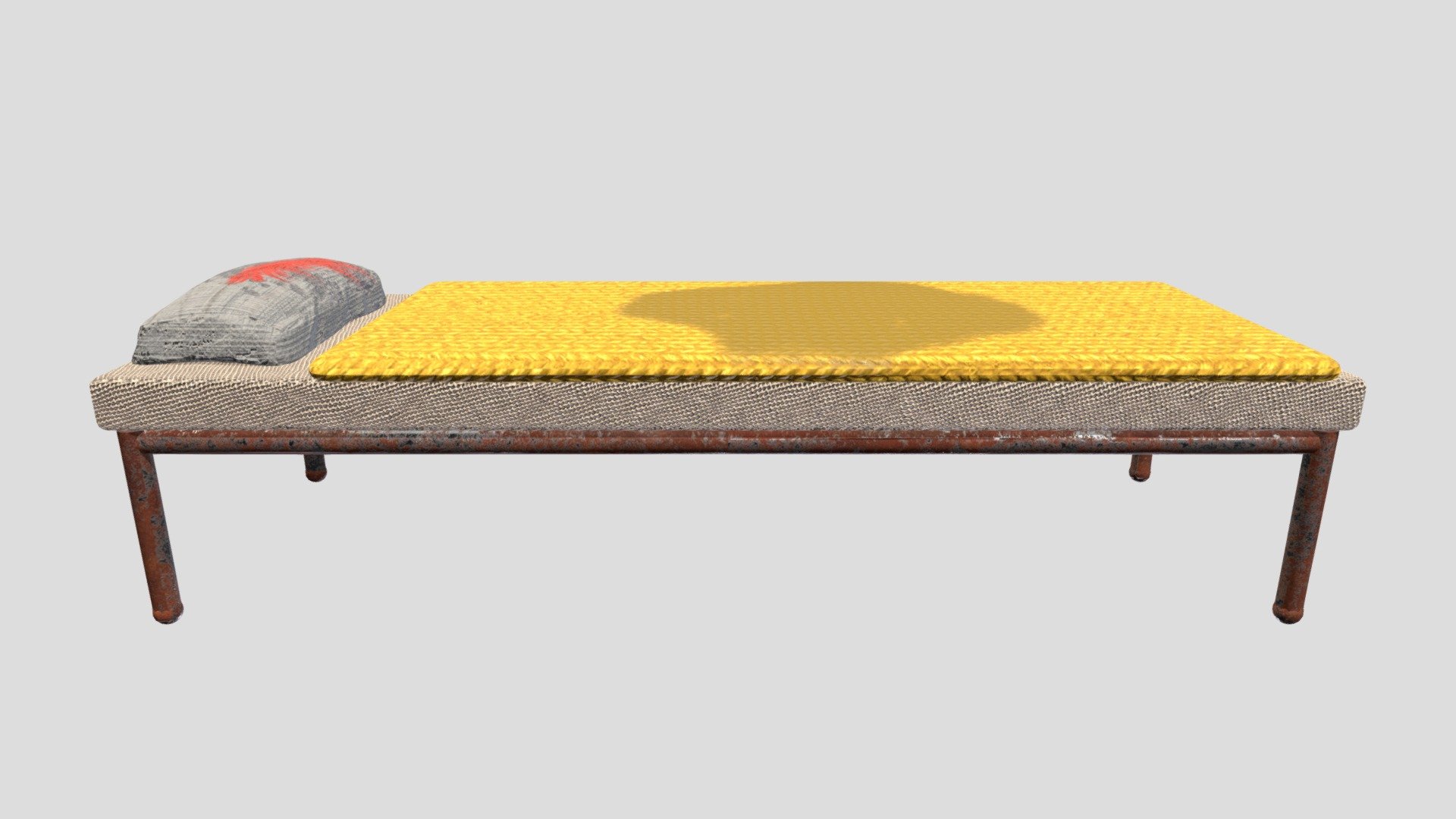 Dirty Cot - 3D model by KodaWowo [e640cad] - Sketchfab