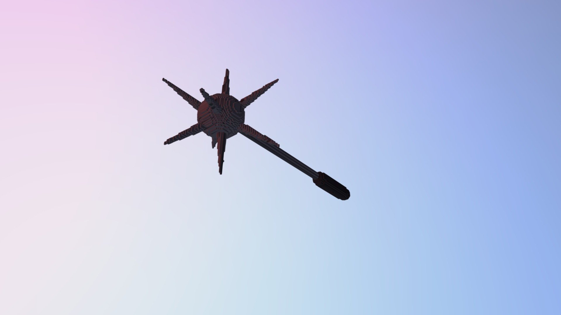 Mace for minecraft - 3D model by Henry9135 [e641a91] - Sketchfab