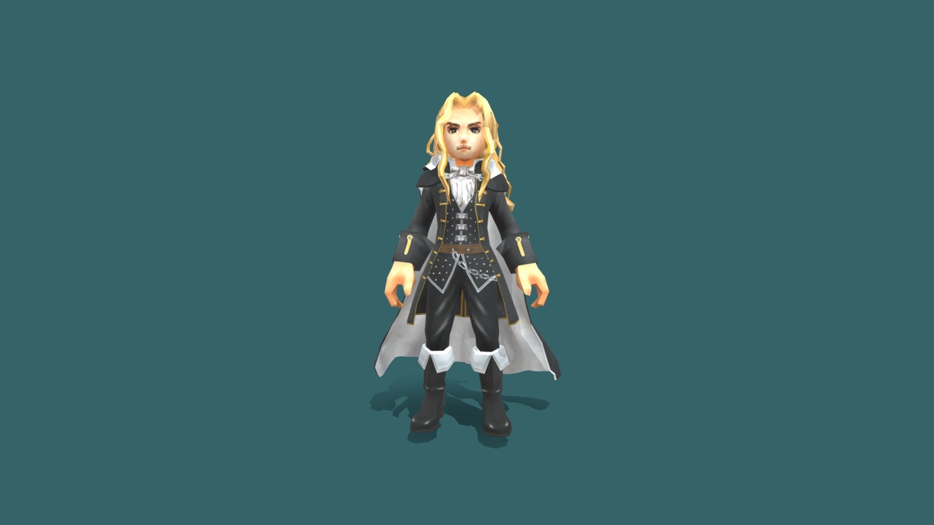 Castlevania. Alucard - 3D model by Katy.K [e641b94] - Sketchfab