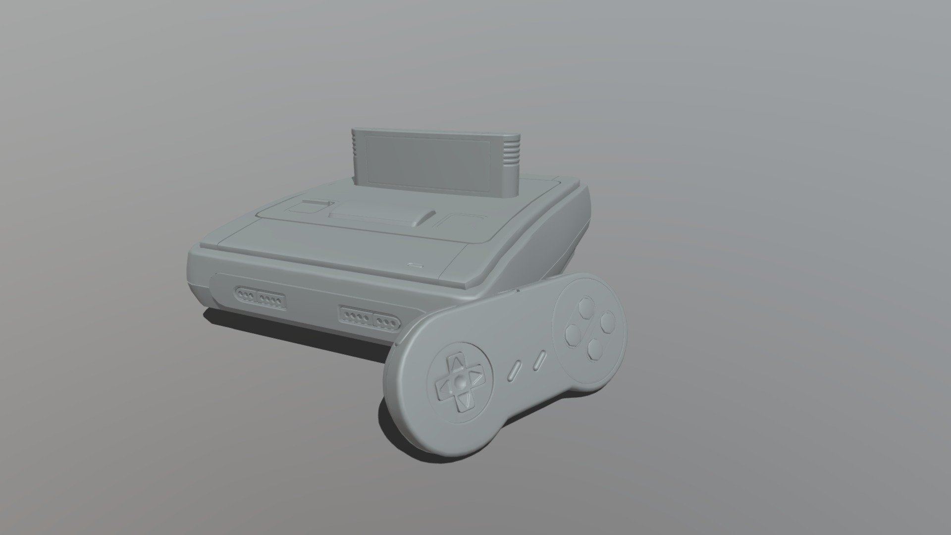 SuperNintendo - 3D model by William Terry (@willterry100) [e641d7f ...