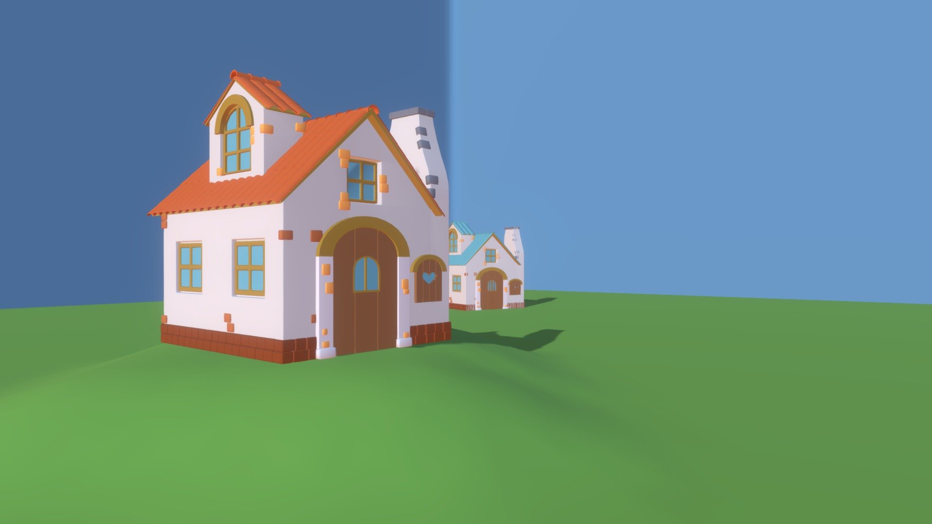Simple Cartoonish House - Download Free 3D model by JJTale [e642170 ...