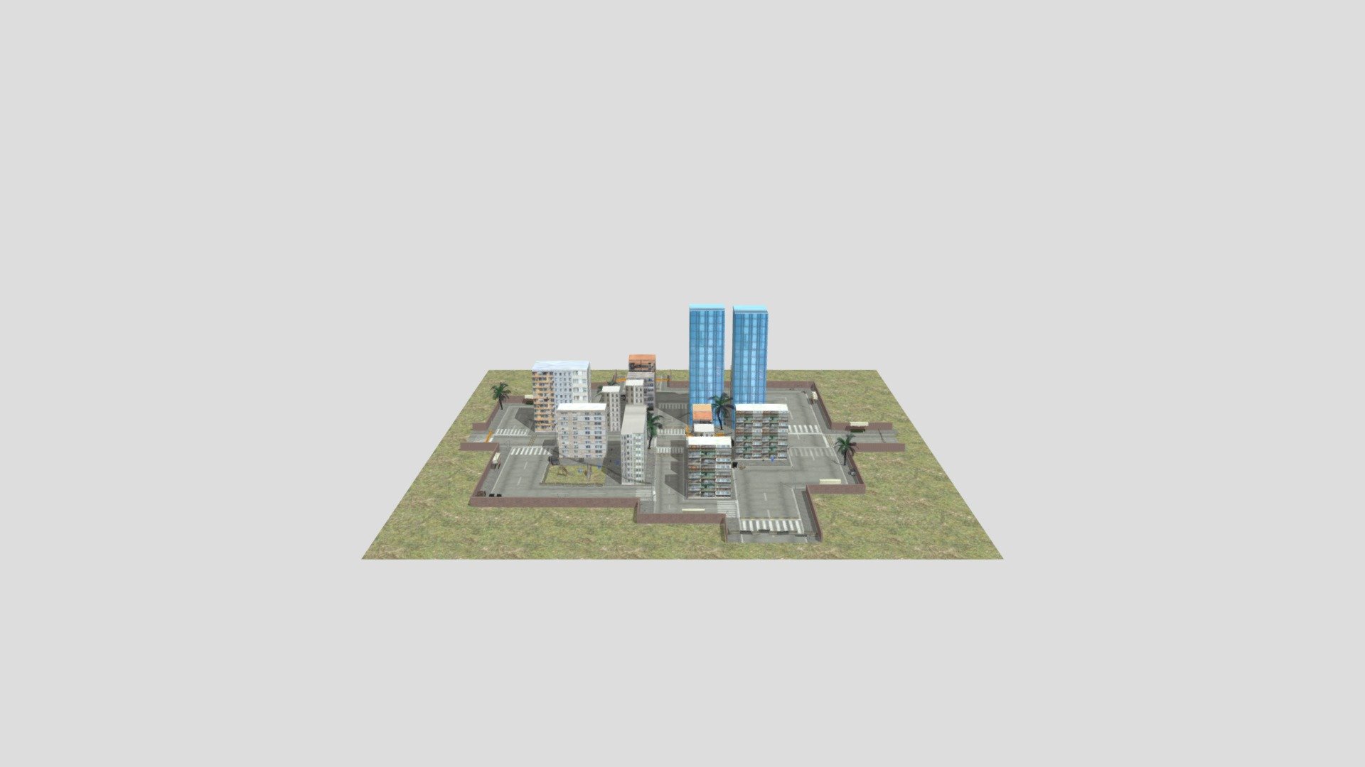 City - 3D model by convrseai [e642391] - Sketchfab