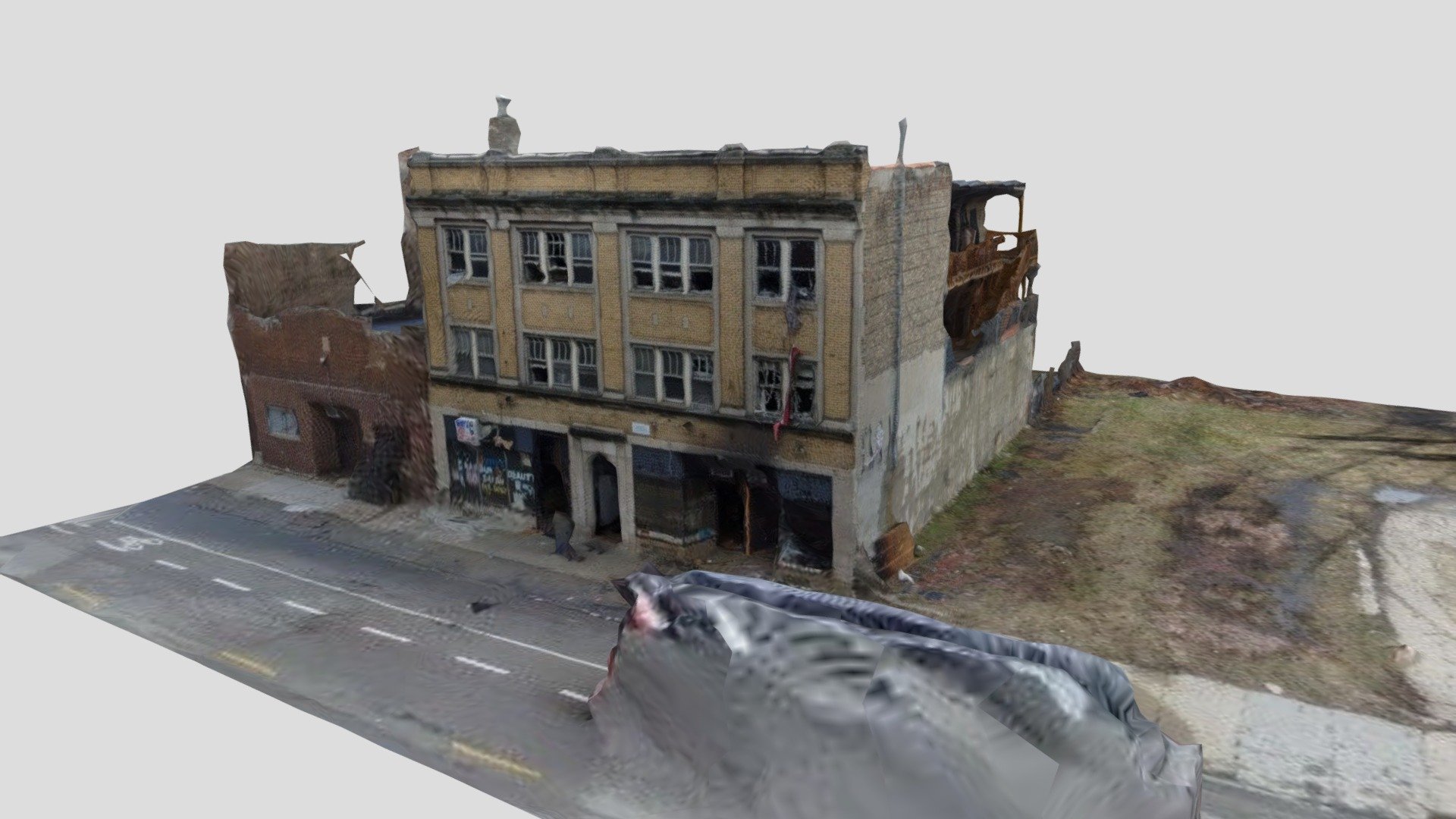 Chicago Fire Aftermath - Photogrammetry 239 - Download Free 3D model by ...