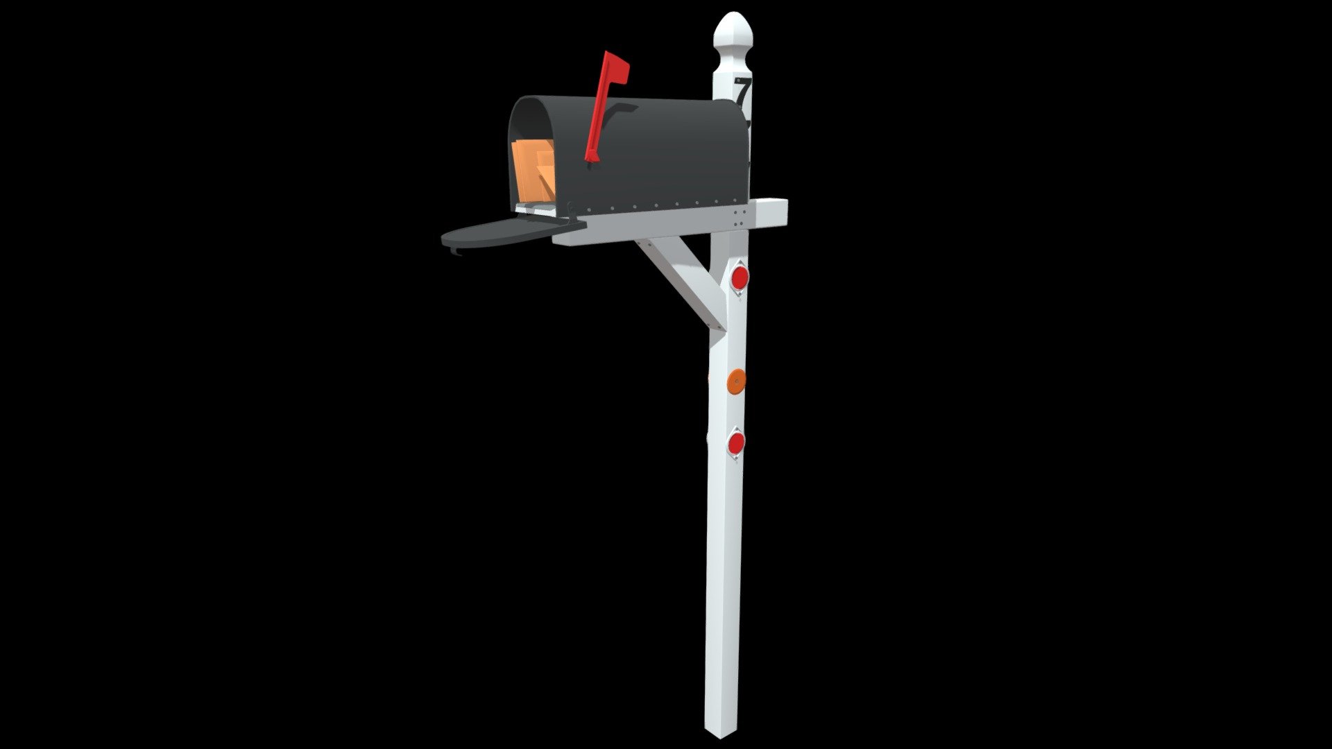 Home Mailbox & Mail - Download Free 3D model by purpseenit [e644a72 ...