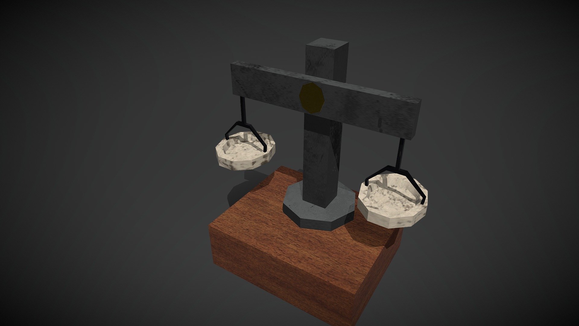 Merchant's Scales - Download Free 3D model by Kaine Butterley ...