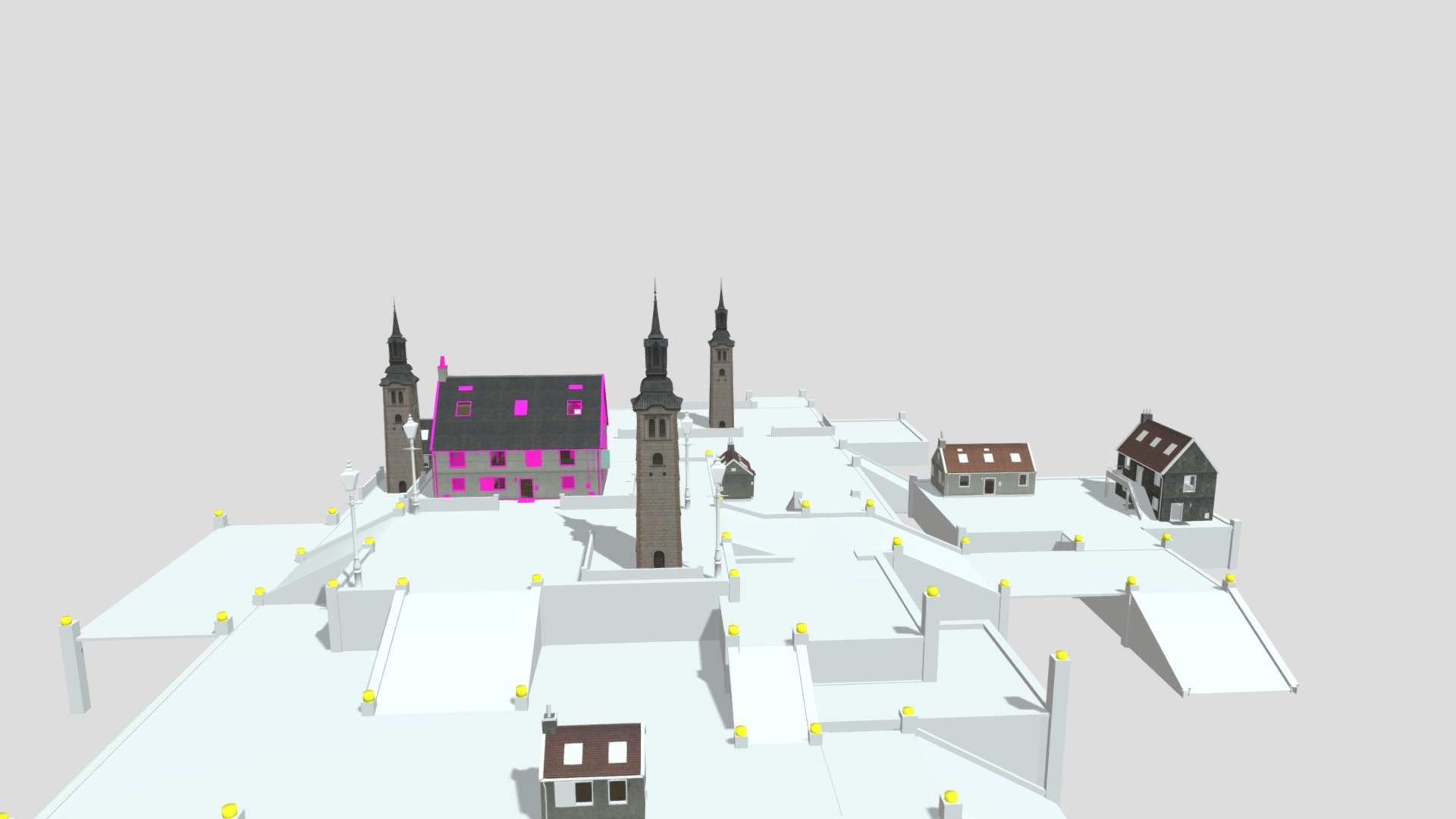 Free-fire-clock-tower-cyperpunk-theme - 3D model by brrgamerff [e64aa95 ...