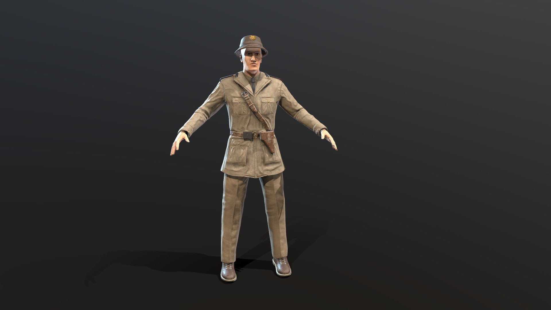 Lieutenant - 3D model by Alekv [e64c3c5] - Sketchfab
