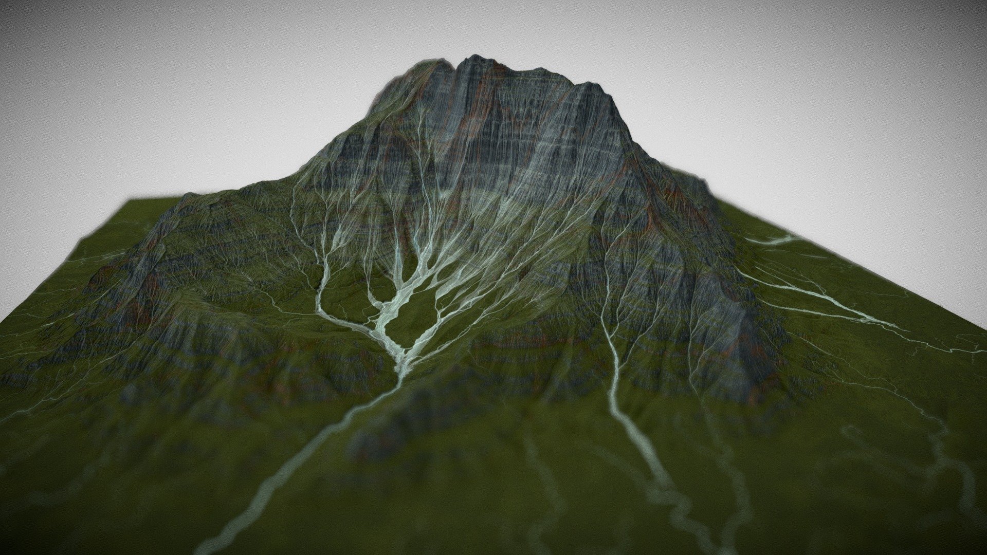 Nordic Mountain 02 - 3D model by AbhaySiddhartha [e64d8ef] - Sketchfab