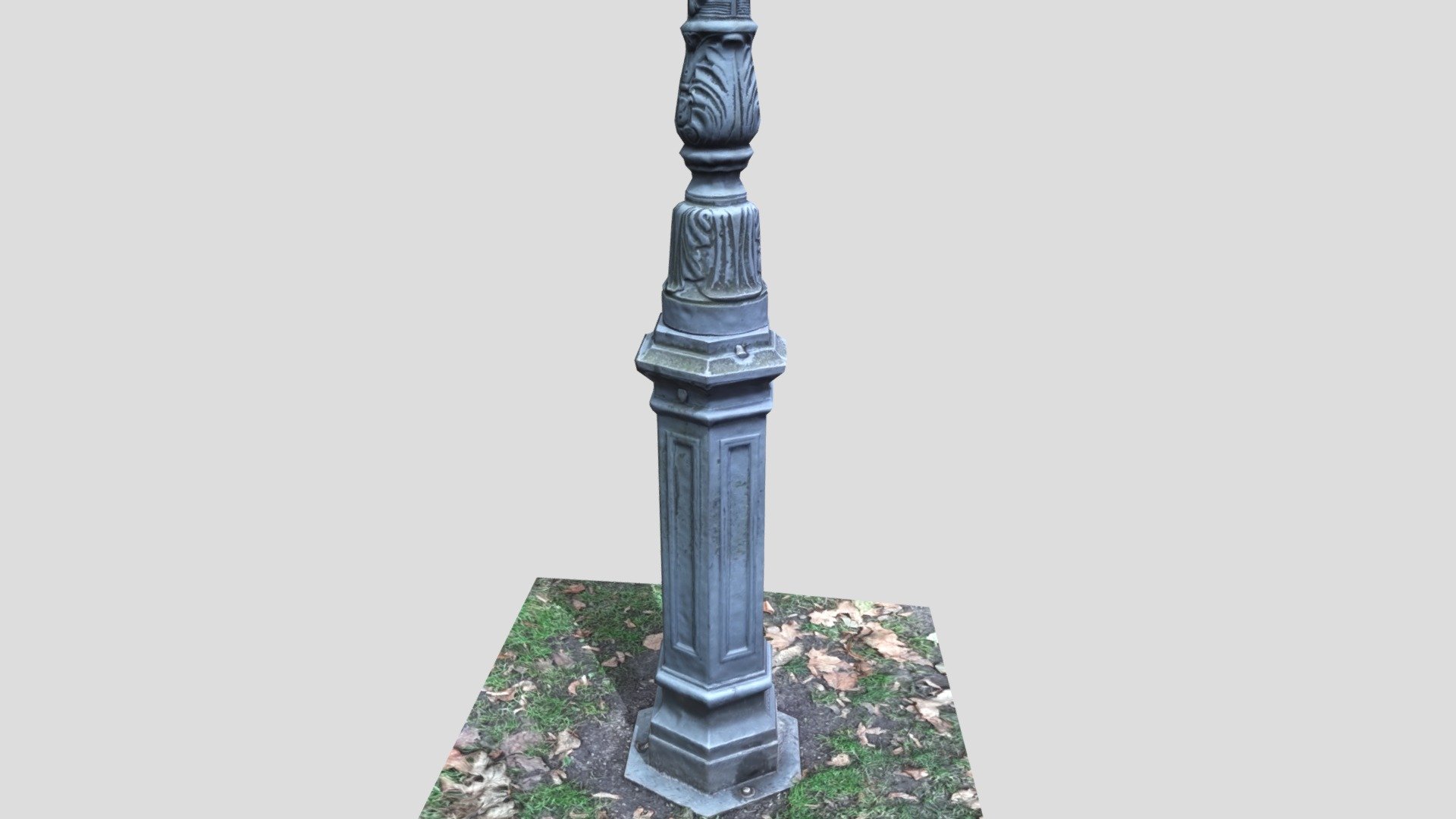 Lamp Post Base - Buy Royalty Free 3D model by Emerson Rosa ...