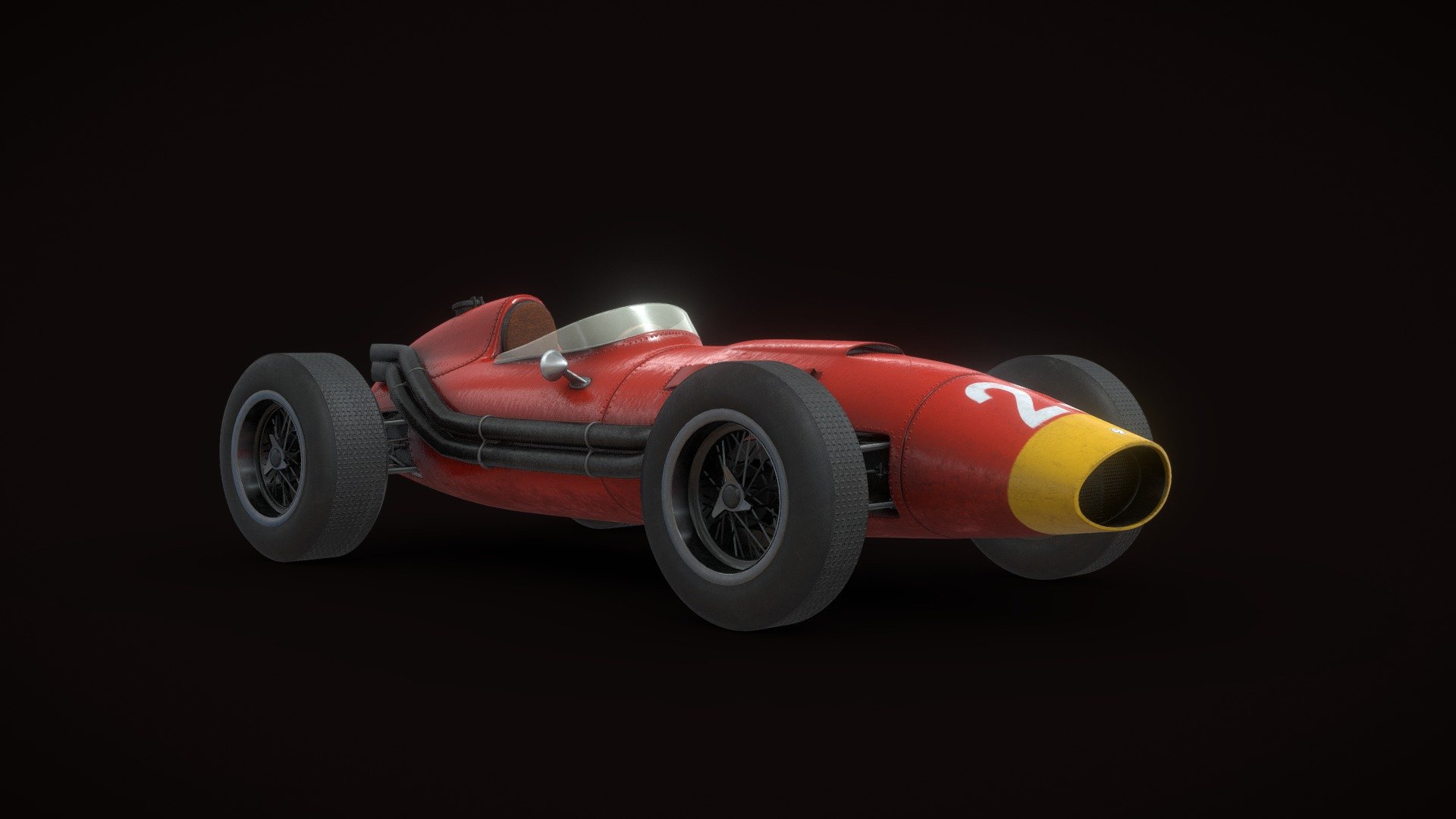 Generic F1 Vintage Car 2.0 - 3D model by Todor Malakchiev ...