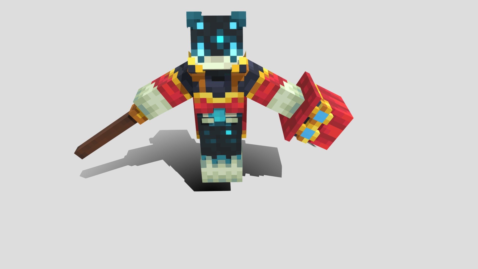 Skin showcase v2 - 3D model by Foxsnapit (@Foxsnaput) [e652715] - Sketchfab