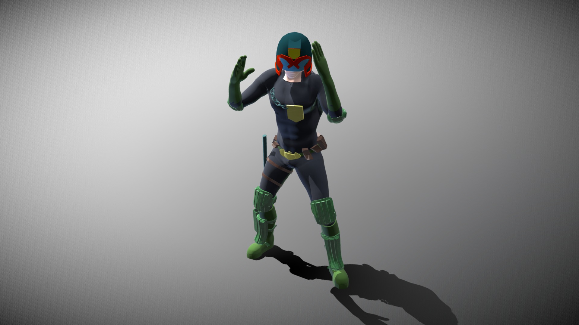 Dredd - 3D model by juan.romero [e653e09] - Sketchfab