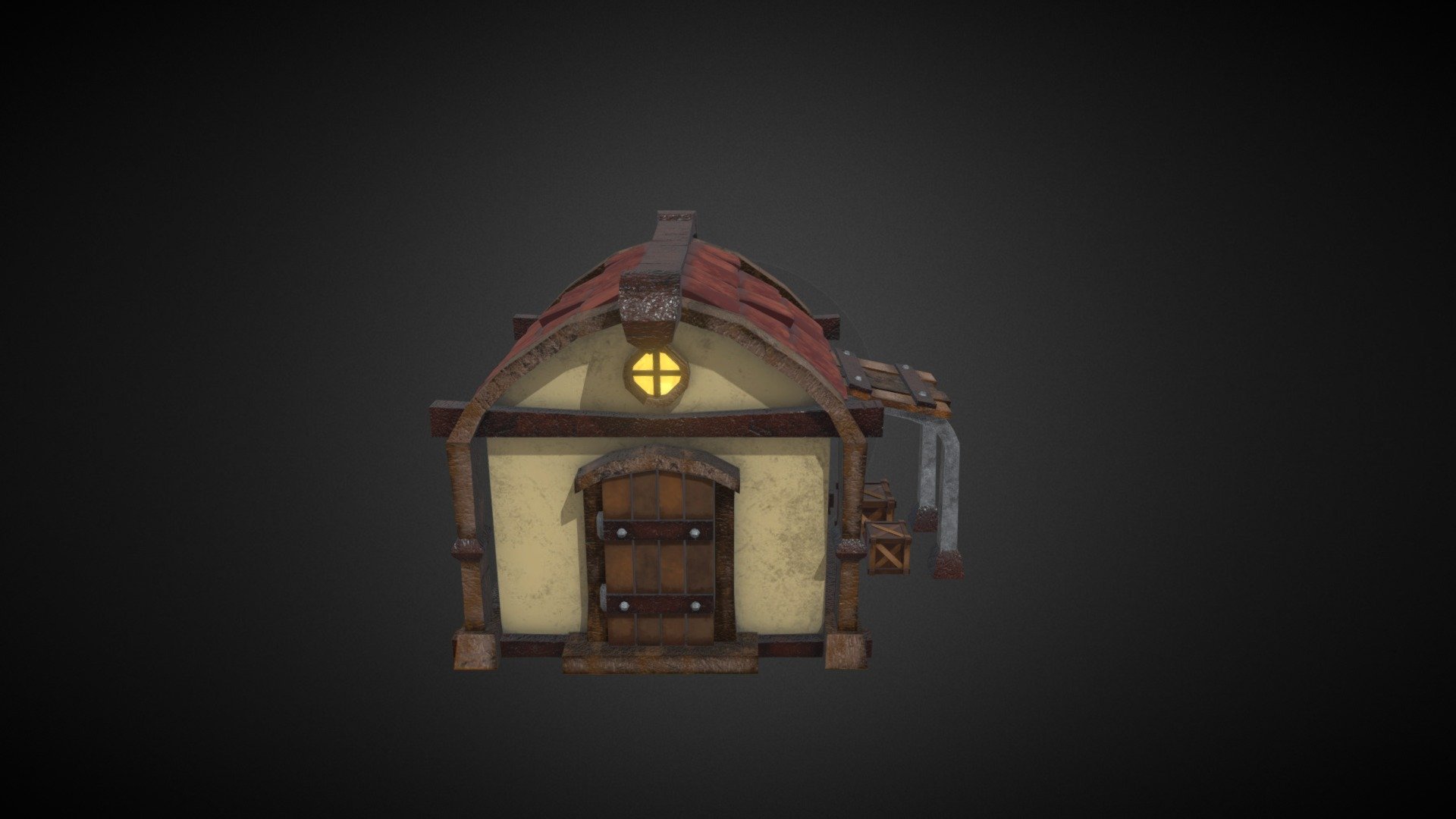 Stylized Middle-Earth House - Download Free 3D model by zvitamini ...