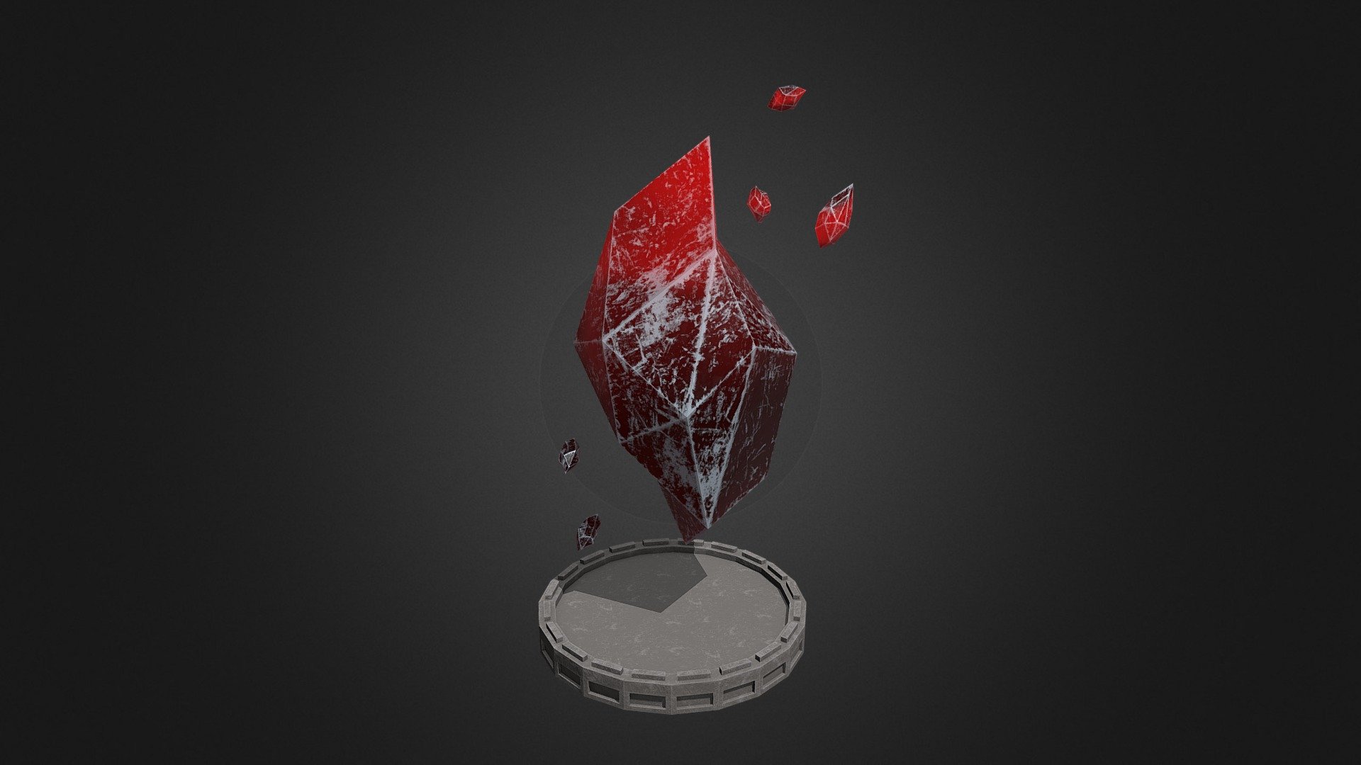 Tainted Crystal - 3D model by Winston Valentine (@WinstonValentine ...