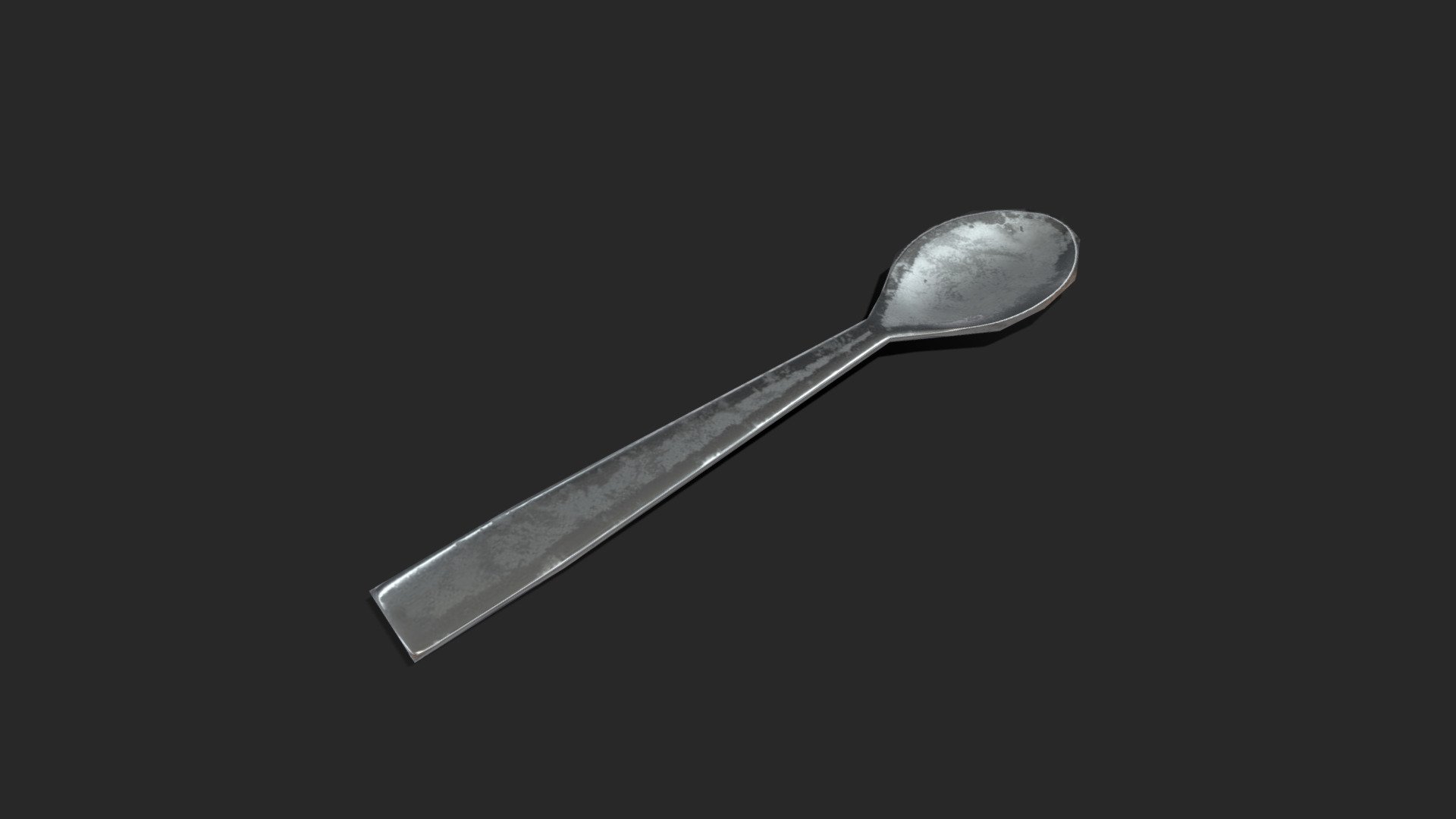 Metal spoon wasteland junk item - Buy Royalty Free 3D model by LB3D ...