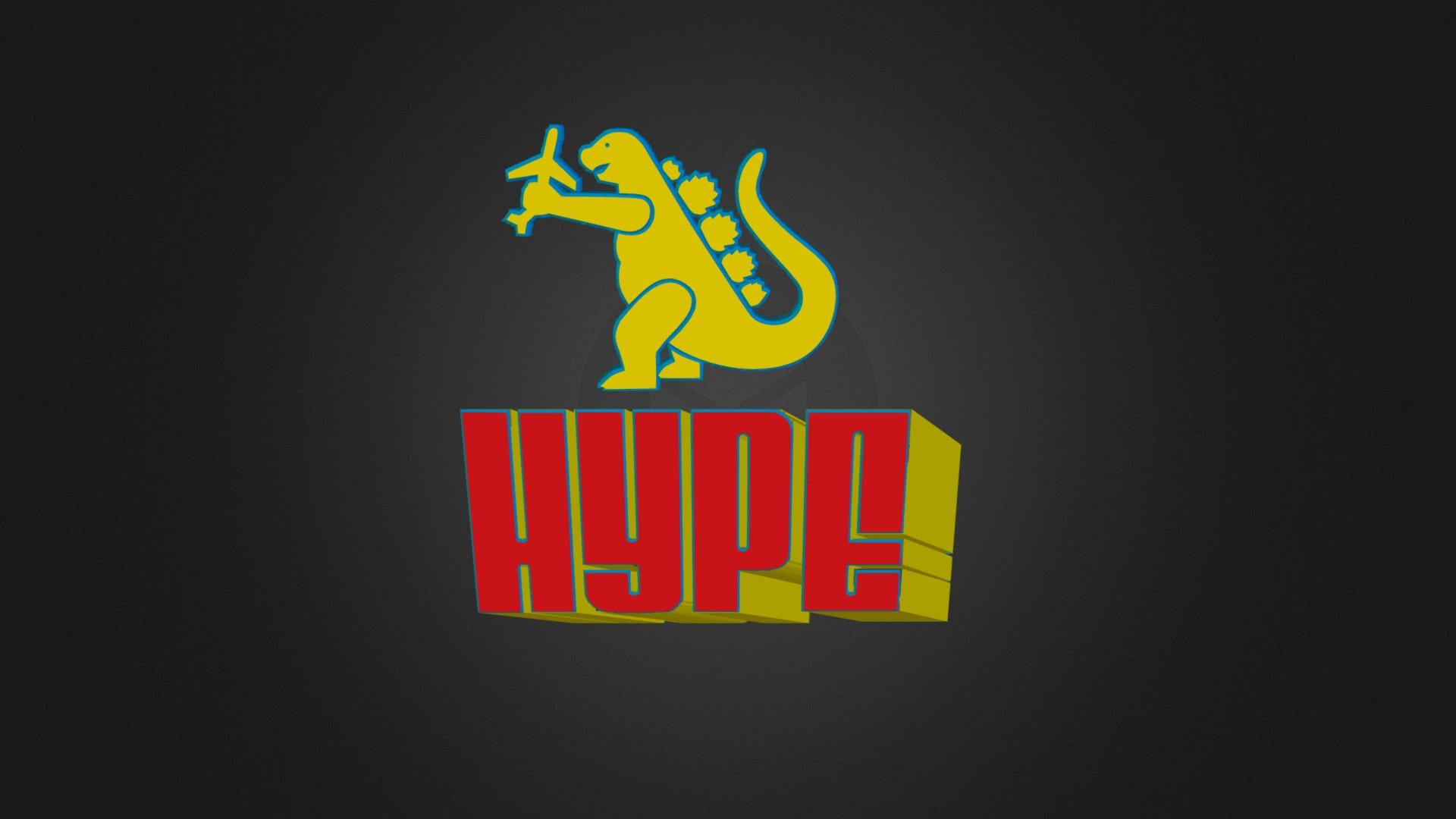 LOGO HYPE - 3D model by mutante [e655c15] - Sketchfab