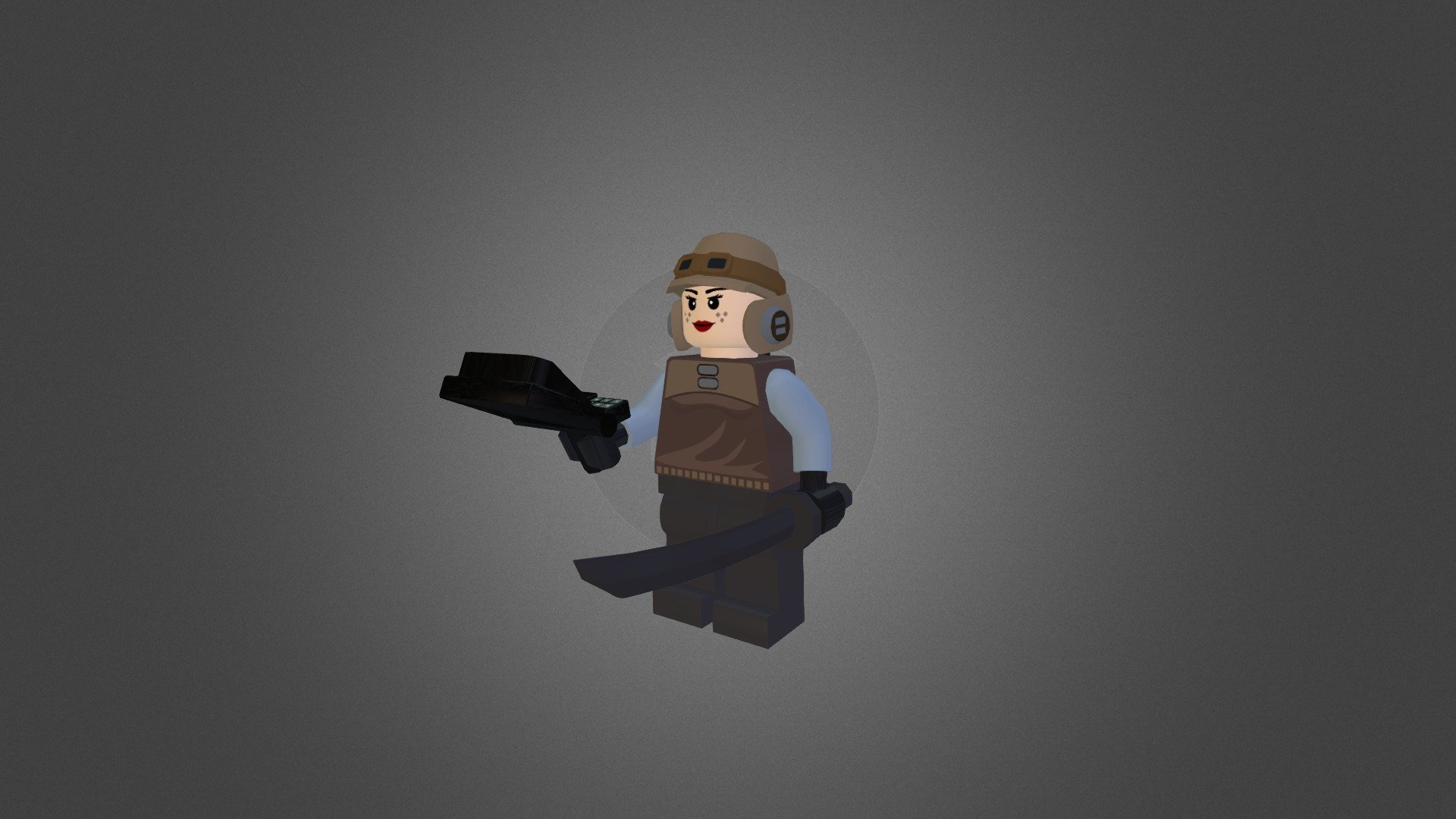 Ilsa Nadir - TS2 v1 - 3D model by Gary Fenn (@fenn) [e65895a] - Sketchfab