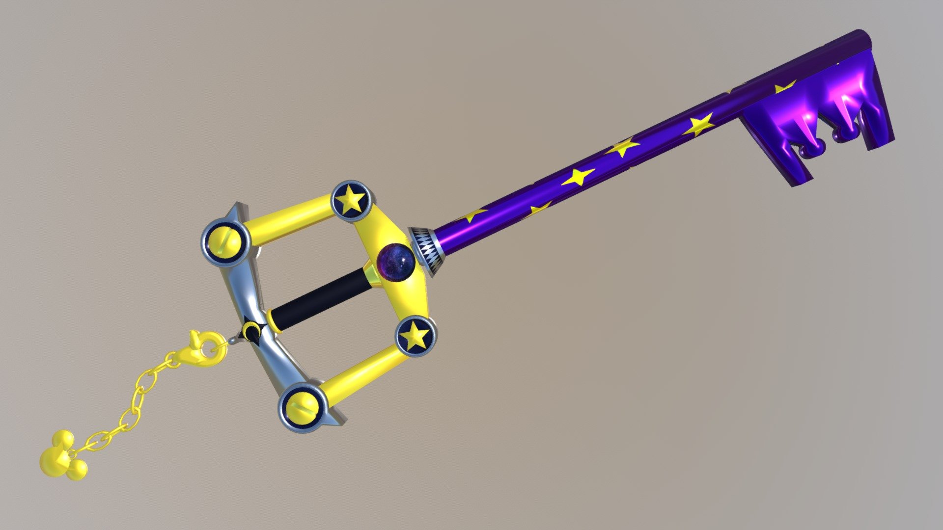 New Keyblade - Kingdom Hearts 3 - 3D model by David Mercado ...