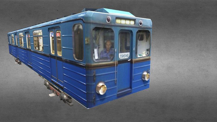 Subway-train 3D models - Sketchfab
