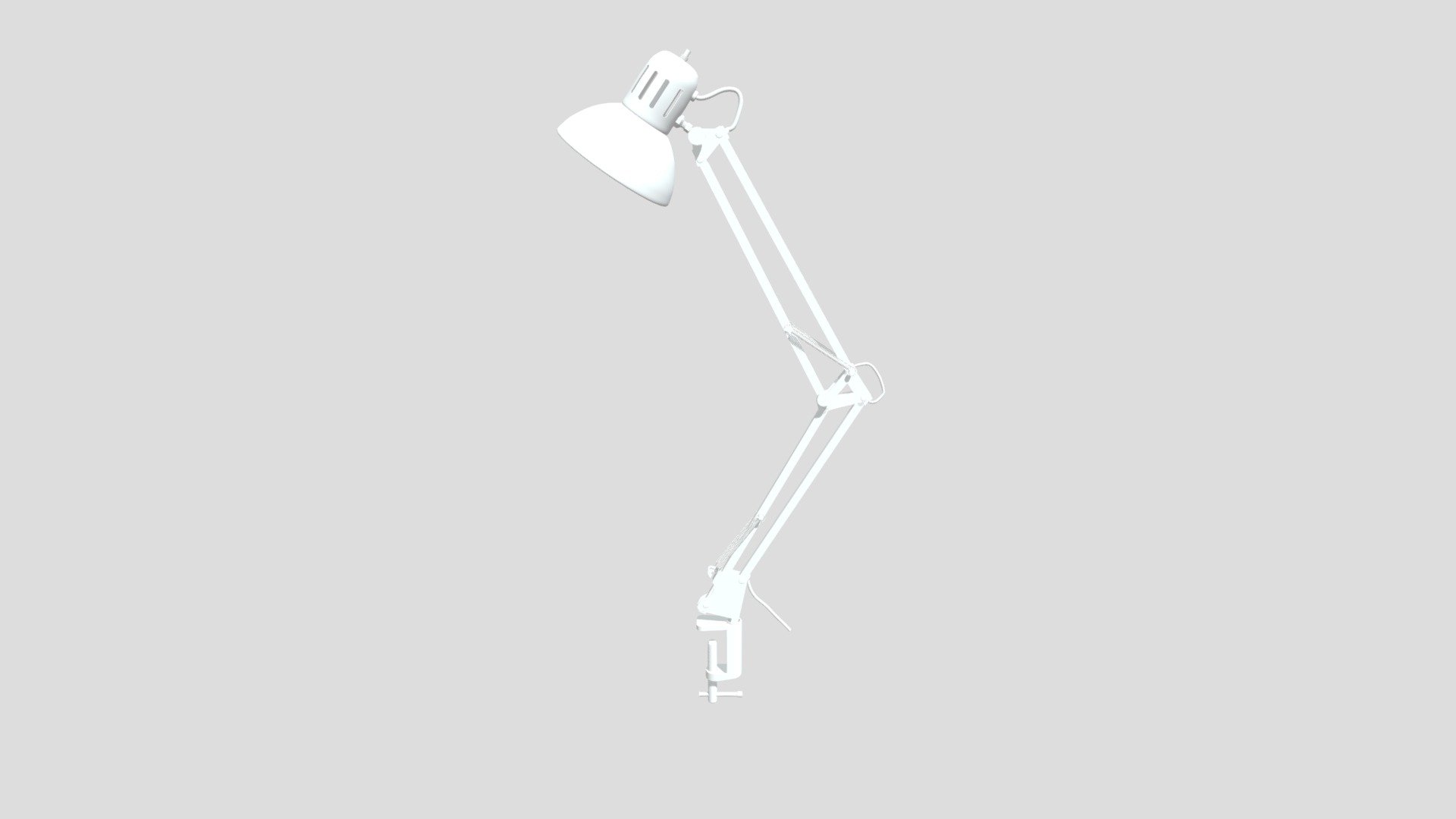 Lab 1 Lamp - Download Free 3D model by MitchC [e65a5f6] - Sketchfab
