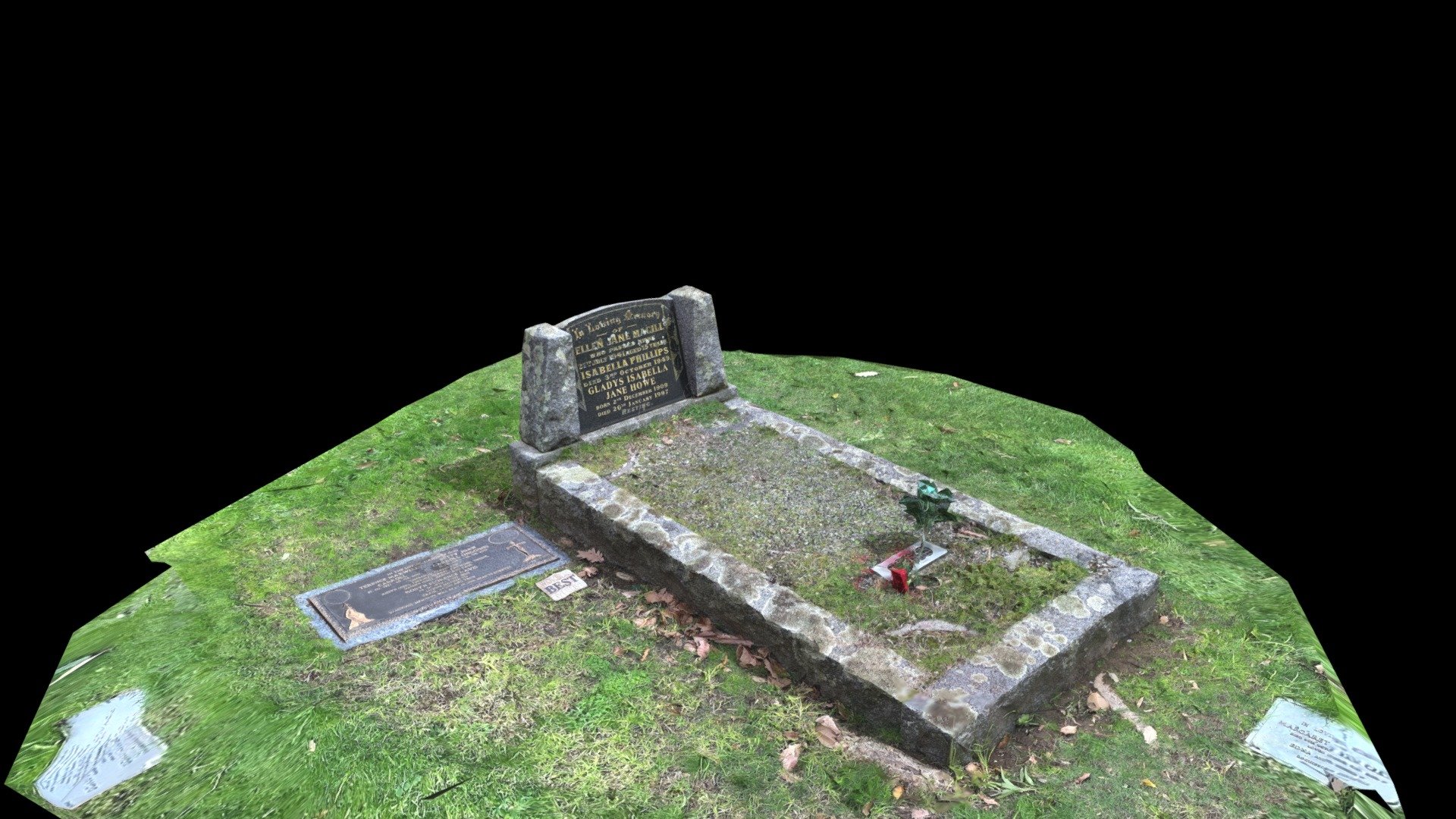 Grave 36 MAGILL - Buy Royalty Free 3D model by HedStone3D [e65aacf ...