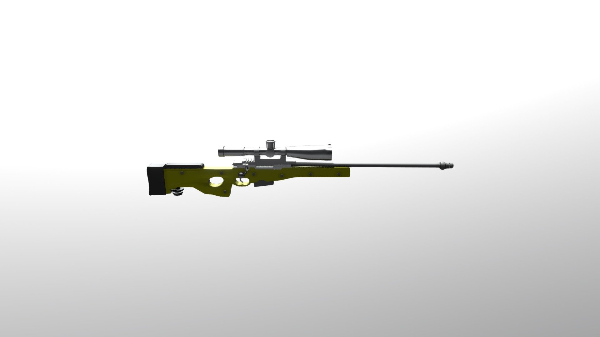 L96a1 sniper rifle - Download Free 3D model by ZHAN4IK [e65b982 ...