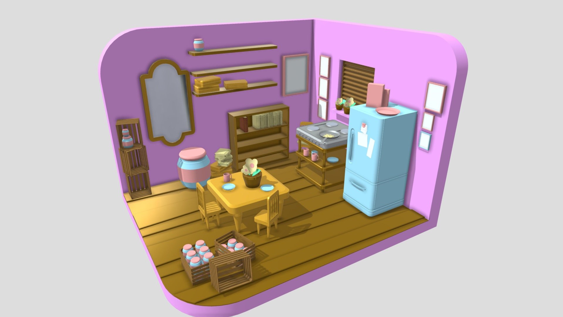 mini rom - Download Free 3D model by inked_coyote [e65e1a8] - Sketchfab