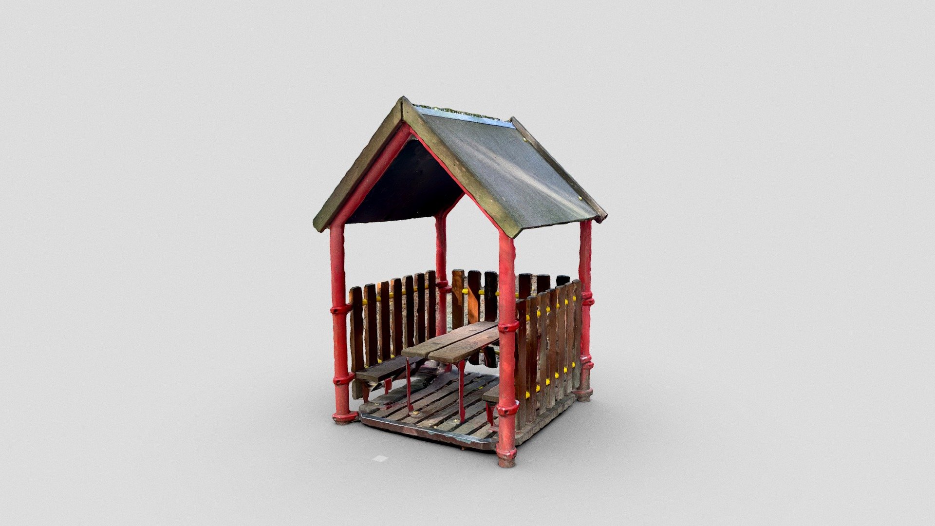 Playground hut - Download Free 3D model by alban [e65fec6] - Sketchfab