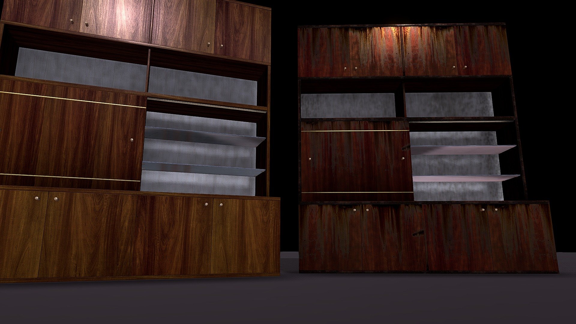 Old Soviet Cabinets - Download Free 3D model by ALP (@Aleksey8310 ...
