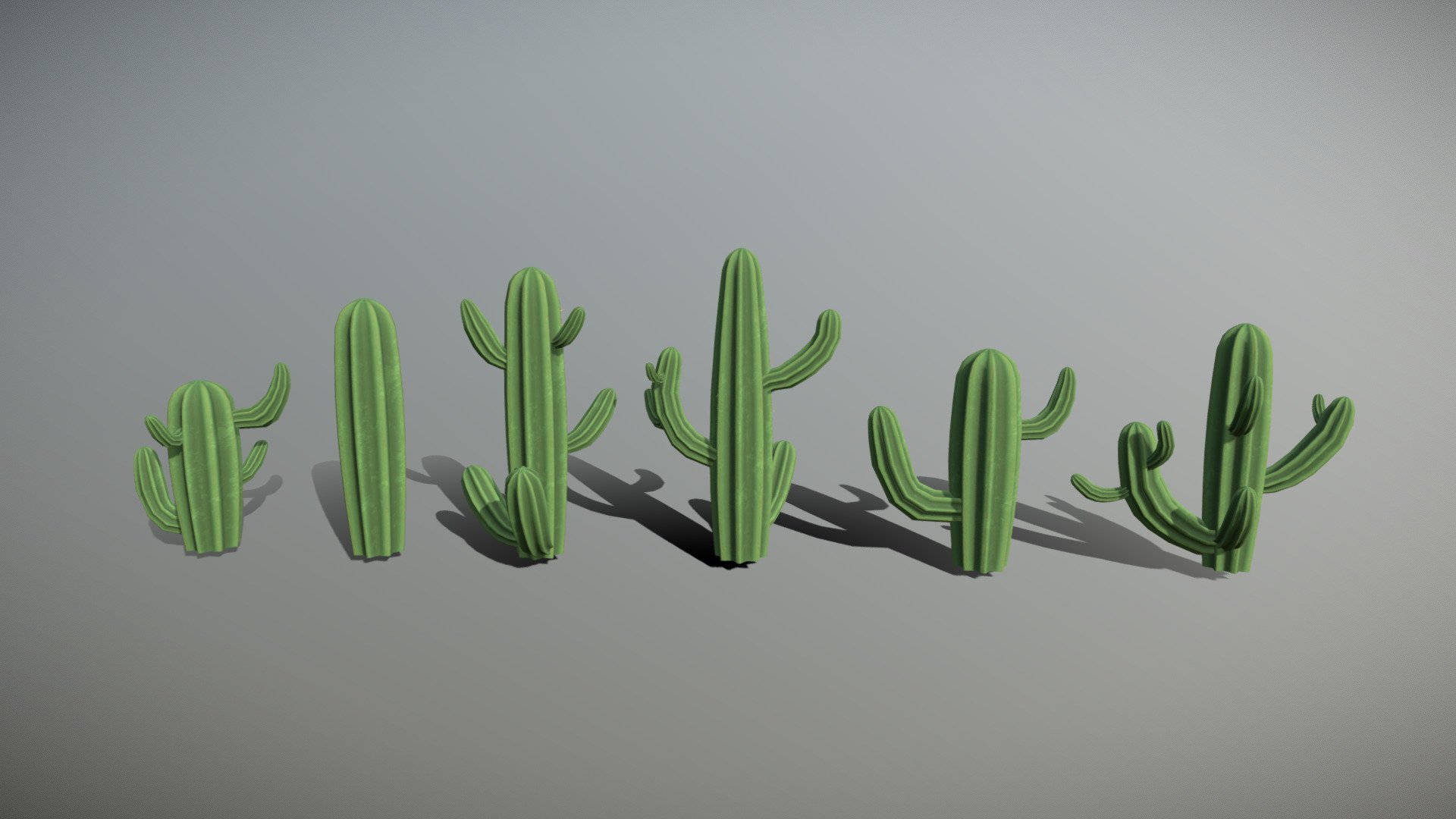 Cactus - Buy Royalty Free 3D model by psicodelik [e6623ed] - Sketchfab ...