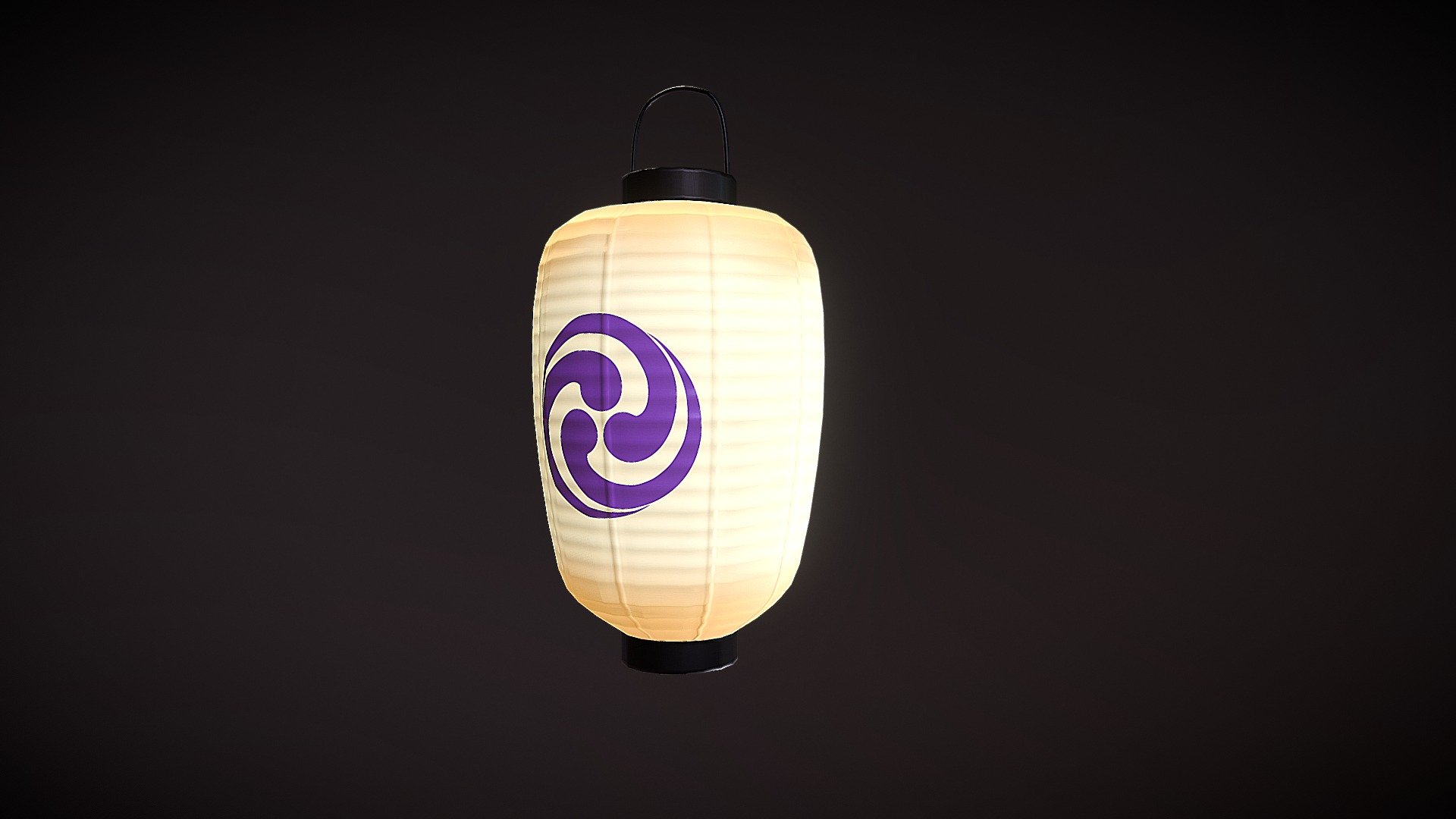Japanese Lantern - 3D model by Sonkiam [e663505] - Sketchfab