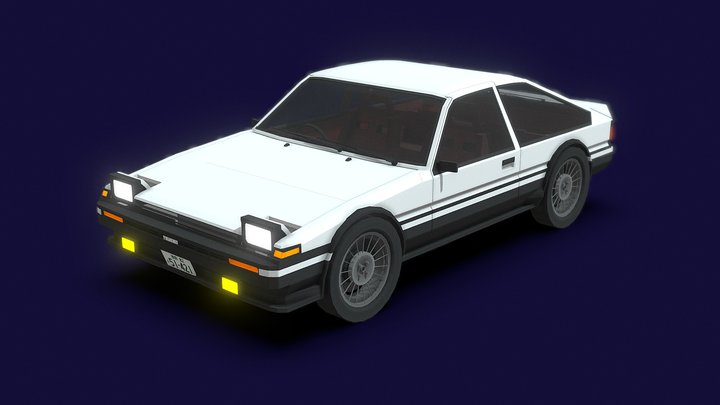 Ae86 3D models - Sketchfab