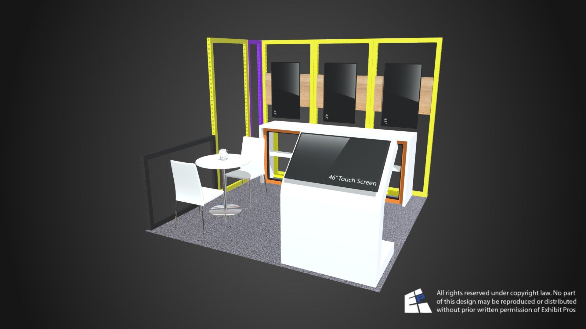 Loop4 10x10 WOC 2026 Frame Op 2 - Reupload - 3D model by EP (@ExhibitP ...