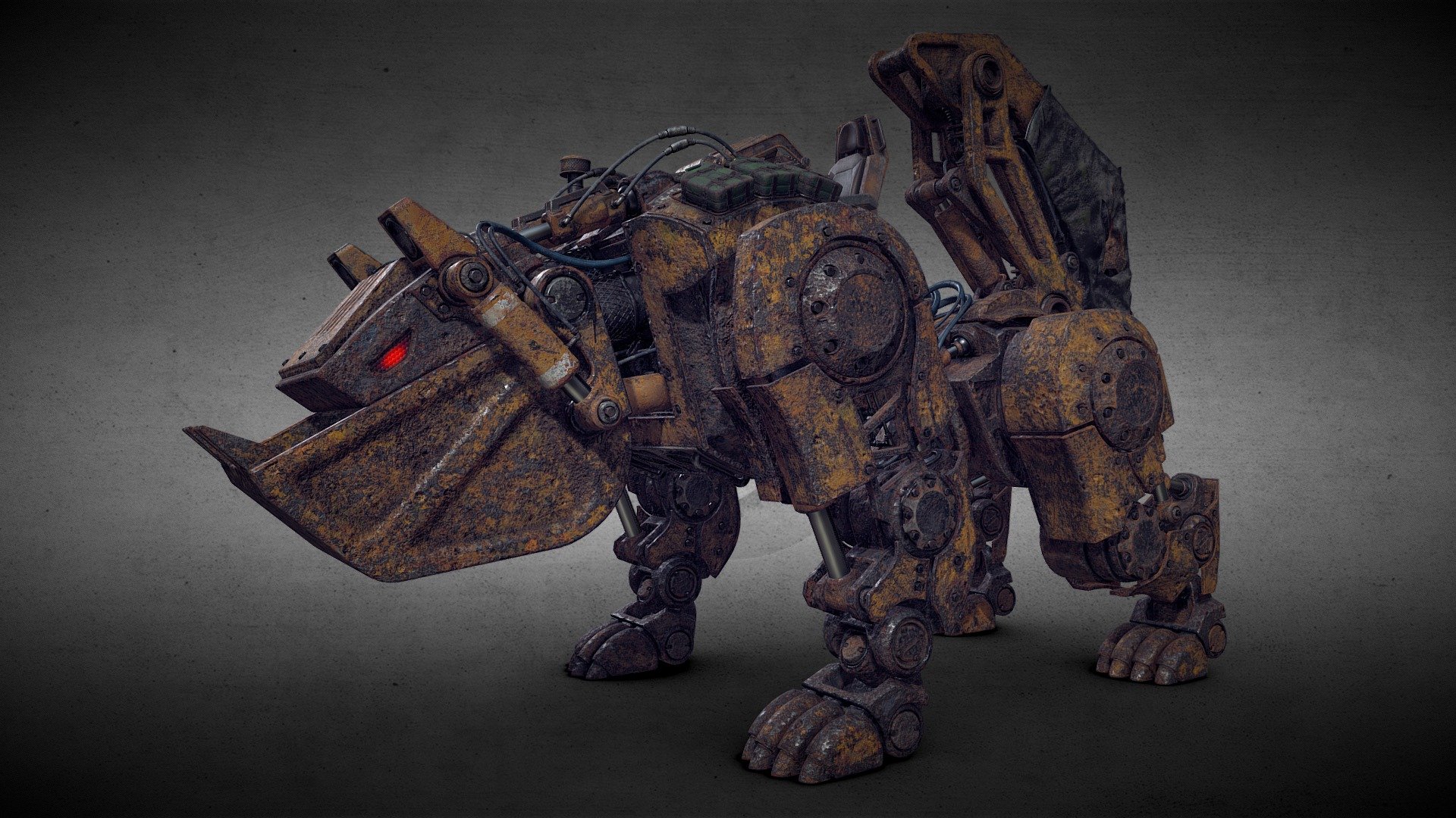 DOG K700 - 3D model by Vladim007 [e665207] - Sketchfab