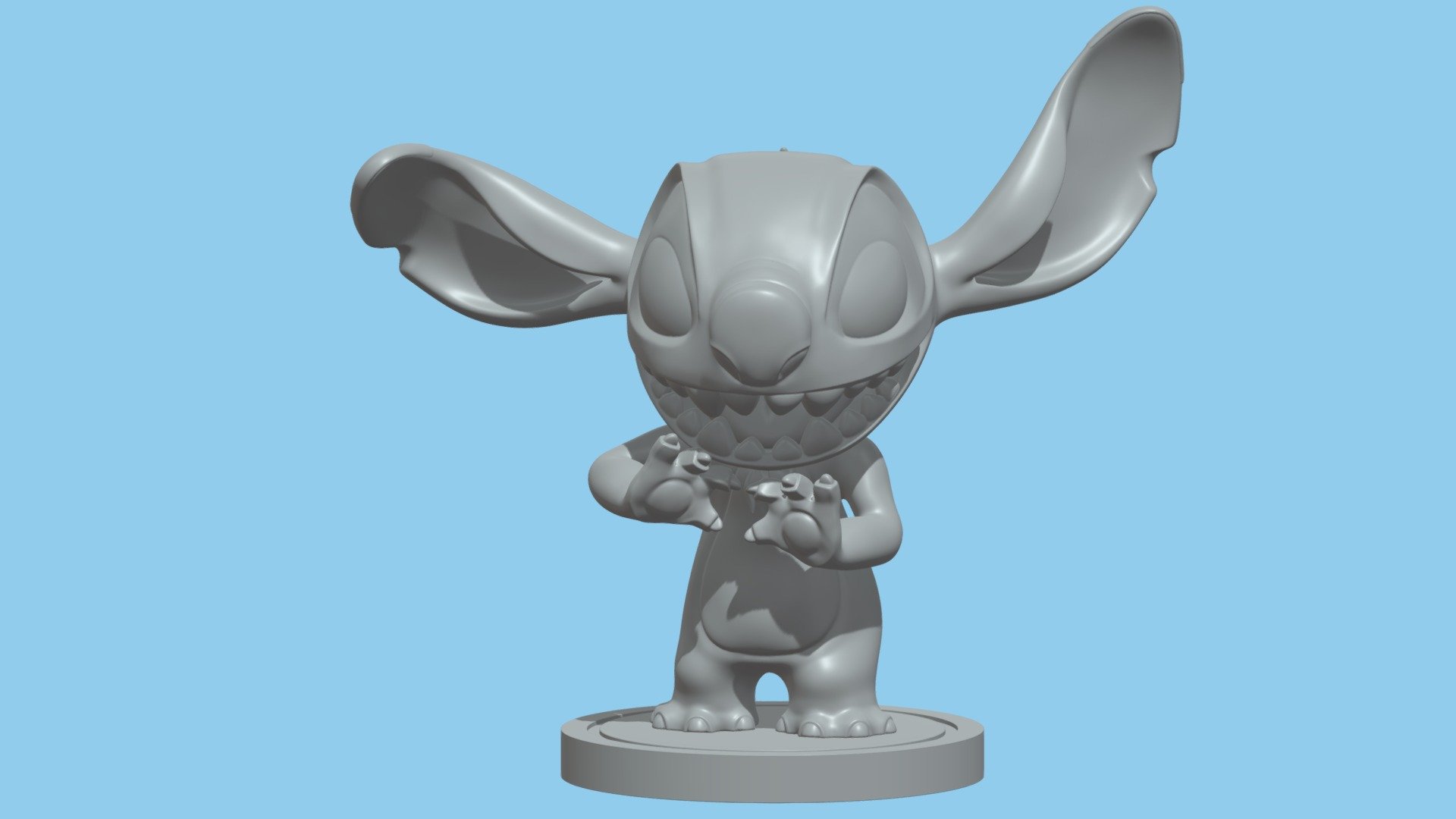 Stitch / figurine (style disney infinity) - 3D model by ChibiVerse ...