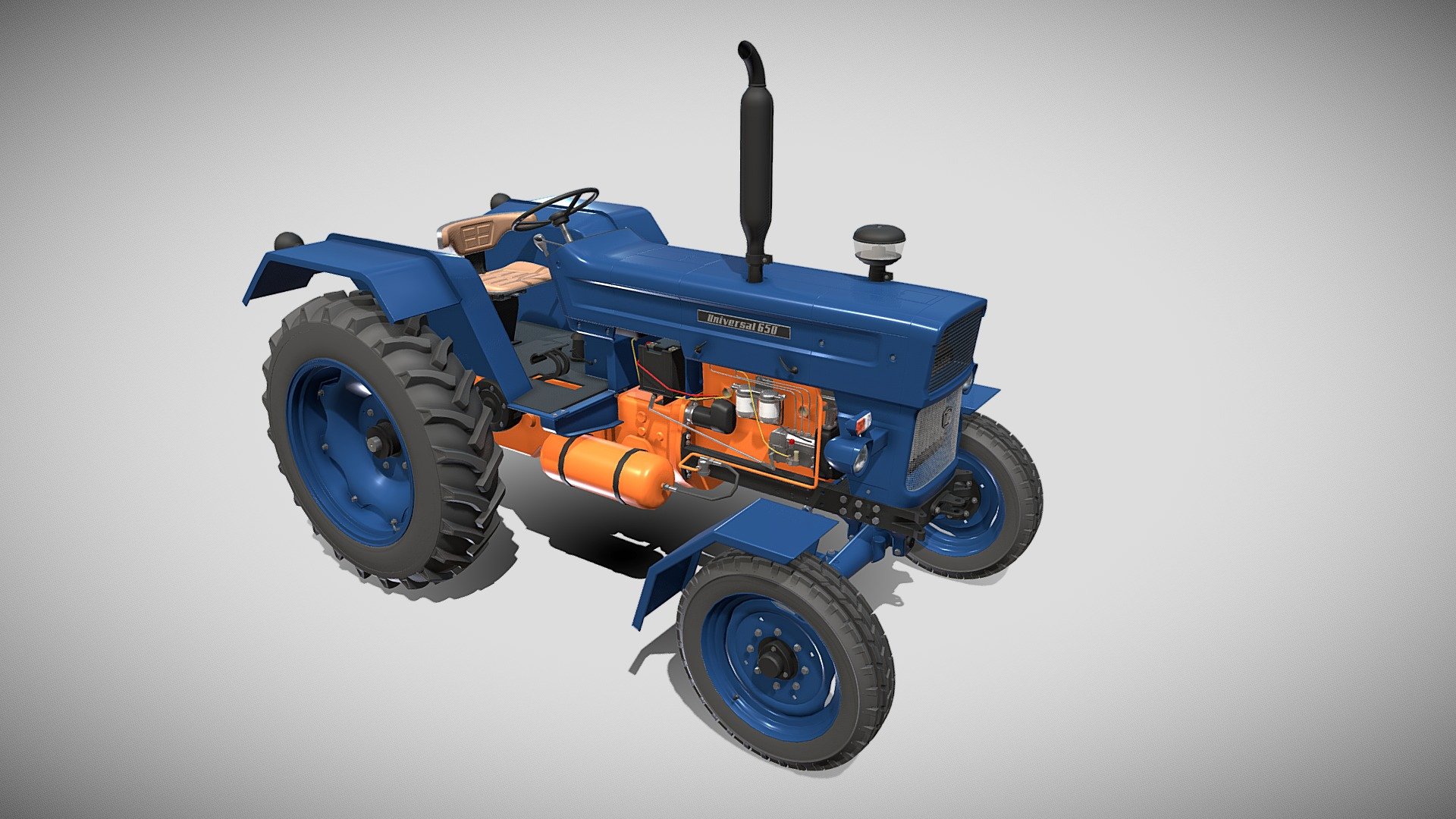 U650 Tractor v6 - Buy Royalty Free 3D model by dragosburian [e668530 ...