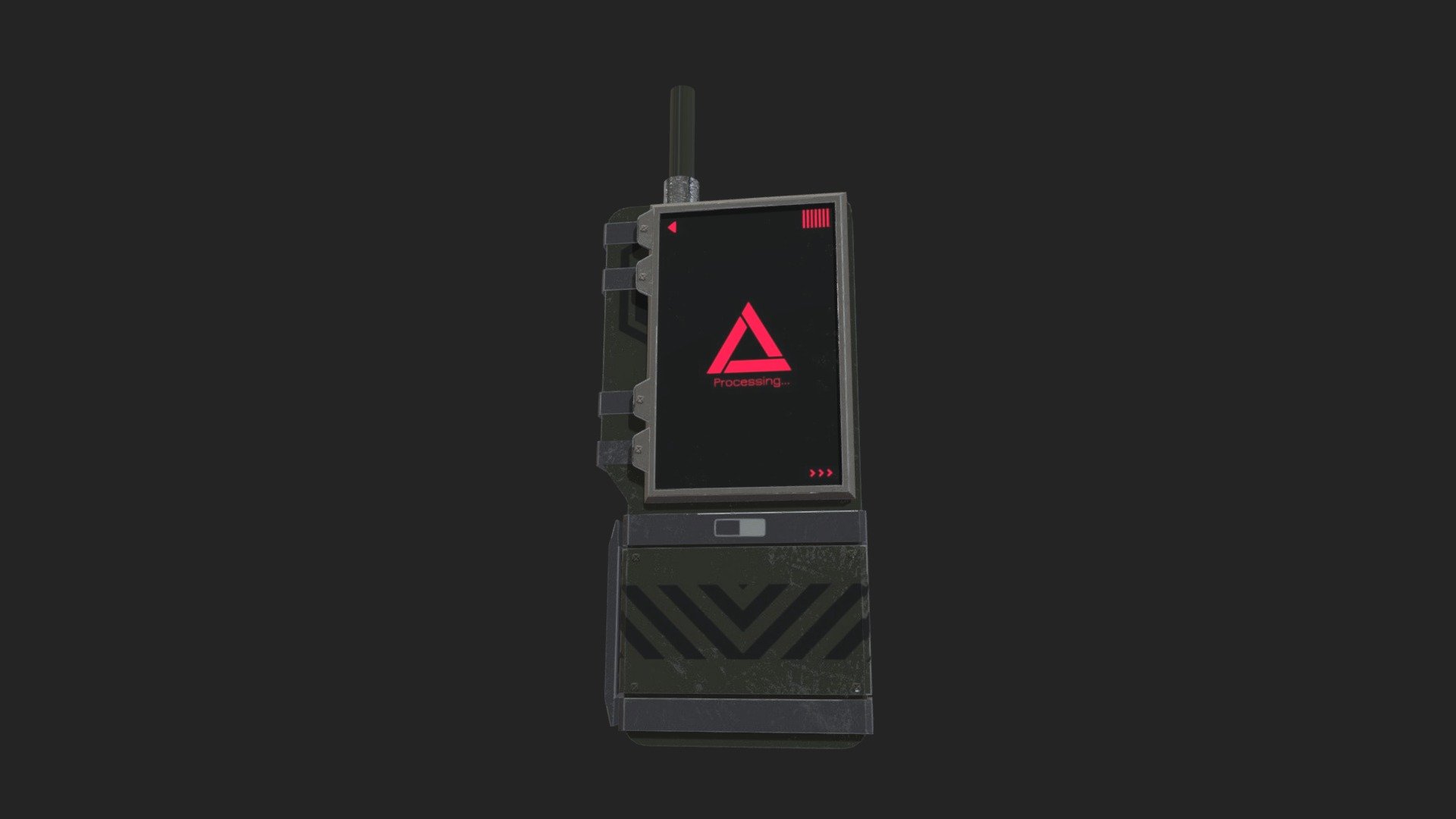 Hacking device asset - 3D model by eunice-ng [e669150] - Sketchfab