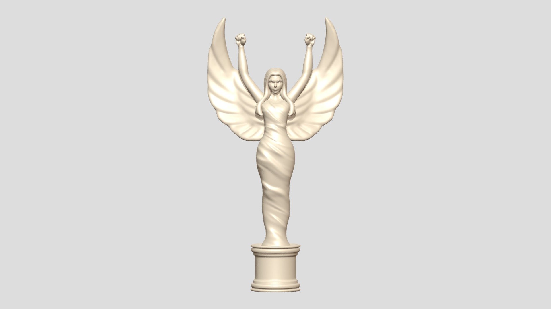 Trophy (Angel of Victory) - Buy Royalty Free 3D model by Matteo ...