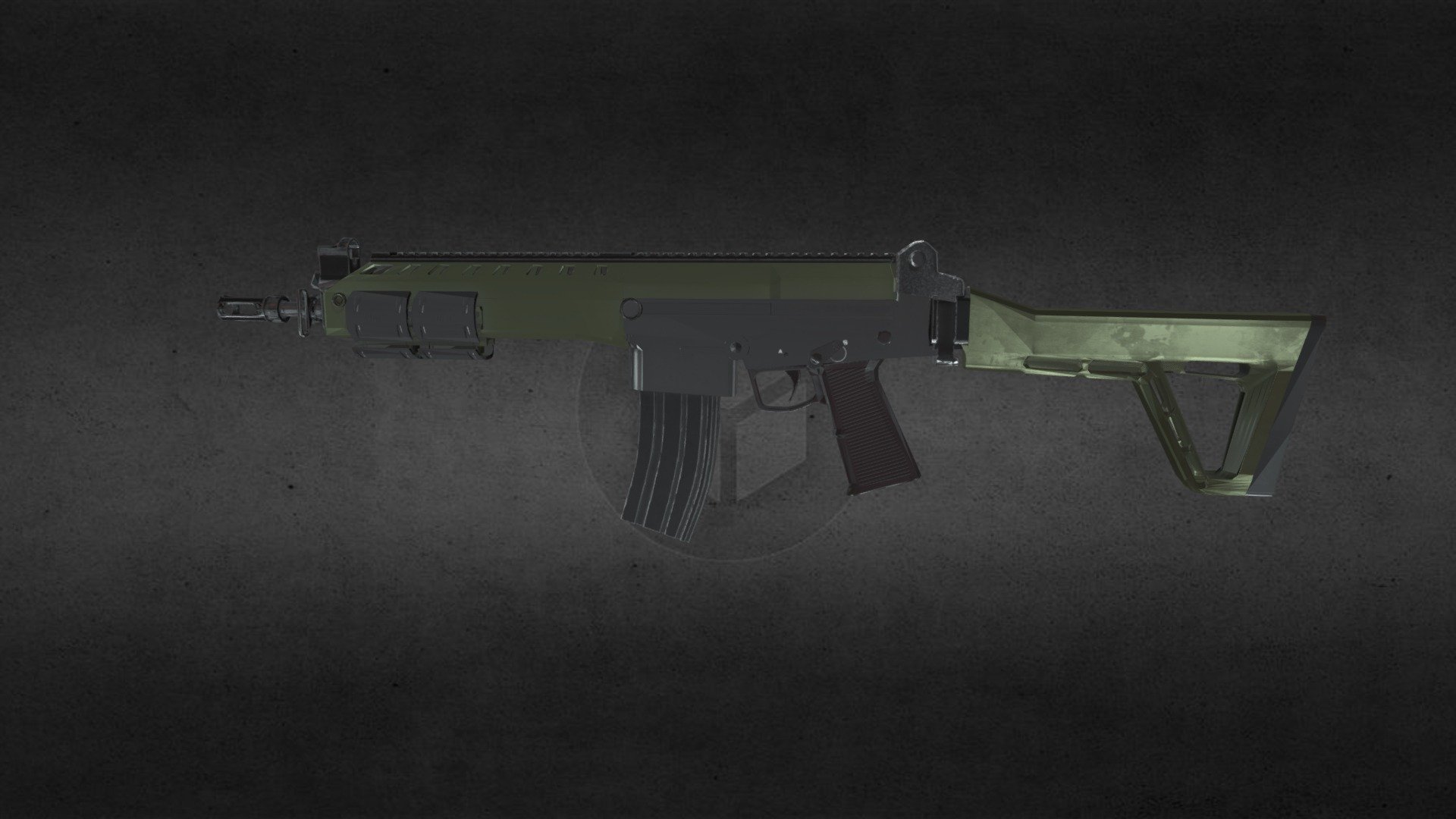 Brazilian Imbel IA2_556 - 3D model by lopesera2019 [e66bb21] - Sketchfab