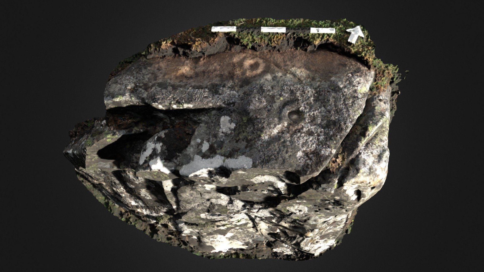 Lurgan 2, Lurgan Farm, near Aberfeldy - 3D model by Scotland's Rock Art ...