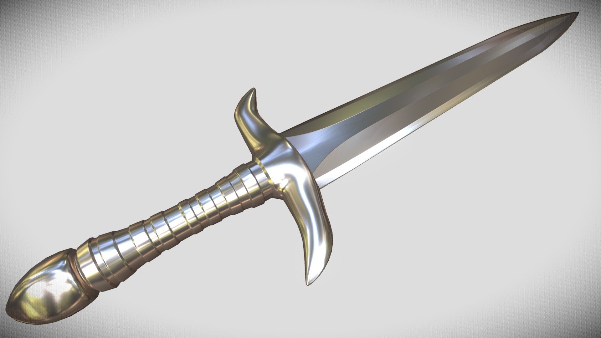 WIP - Drakan - Rynn's Dagger HD remake V2 - 3D model by VertexDon ...