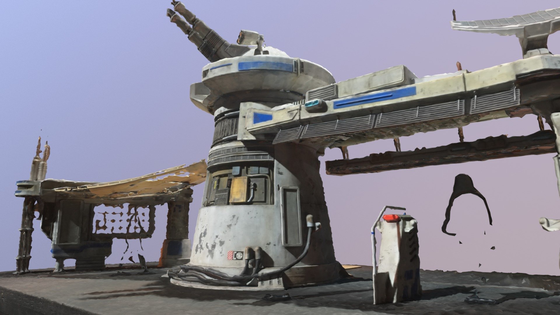 Rough-Star Wars Land Gate Scan - 3D model by ProMacGyver [e66dff2 ...