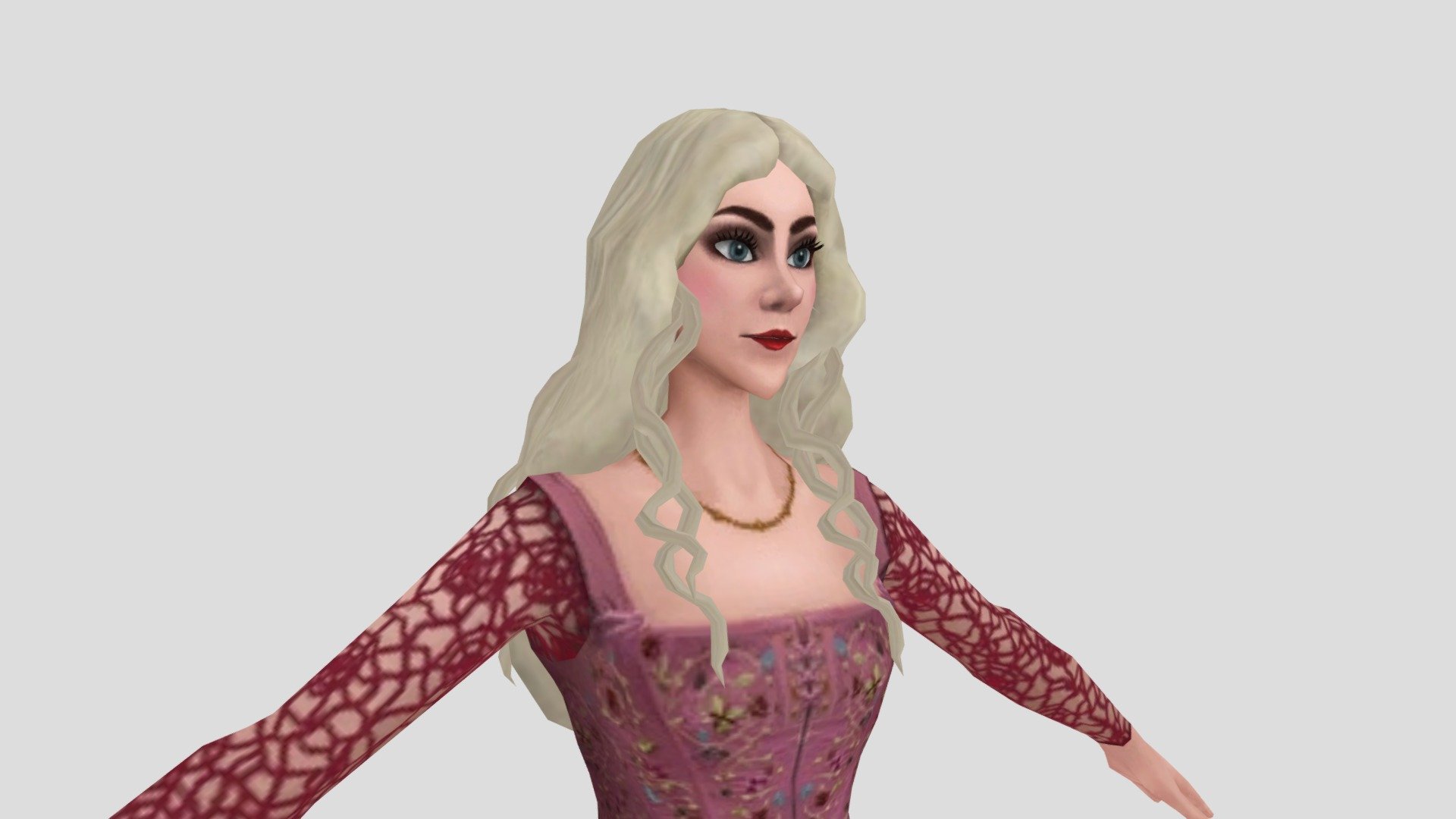 Hocus Pocus Sarah Sanderson - Download Free 3D model by ThisIsntAPerson ...