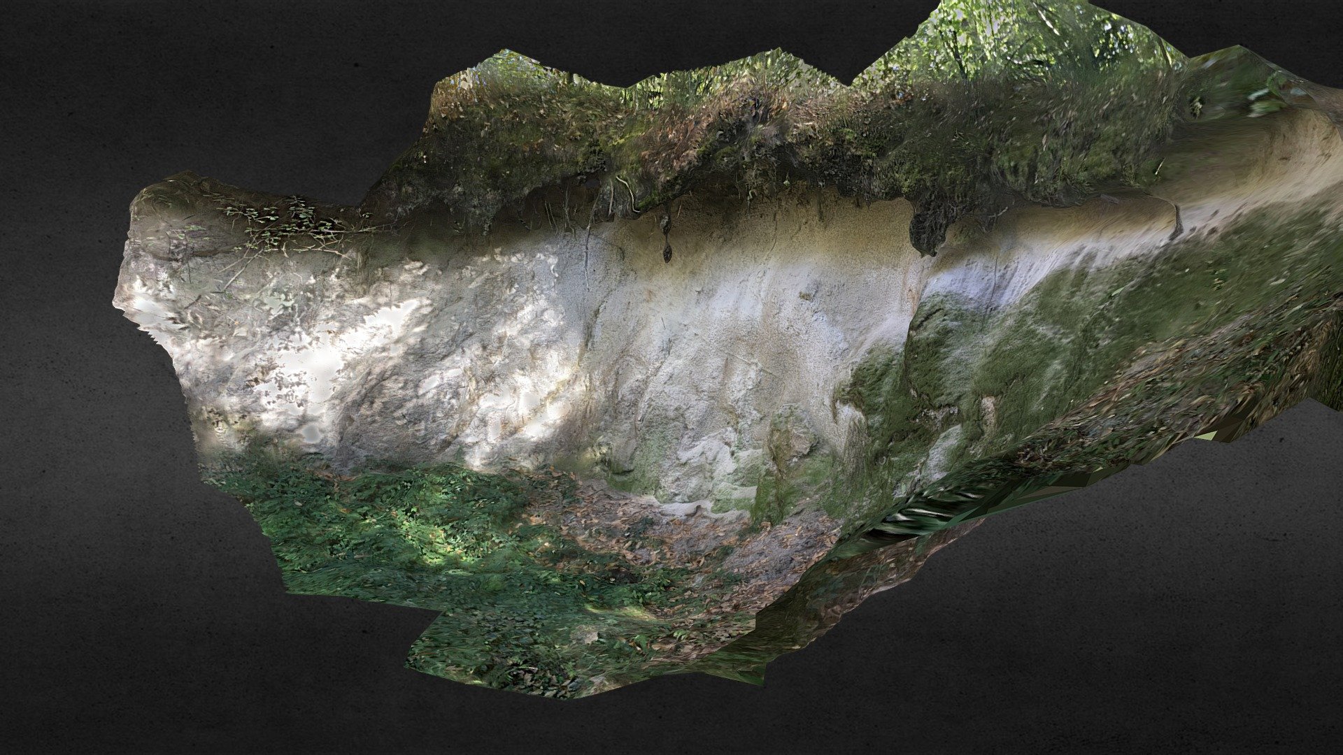Arénisation Mont Ambazac (87, France) - Download Free 3D model by ...