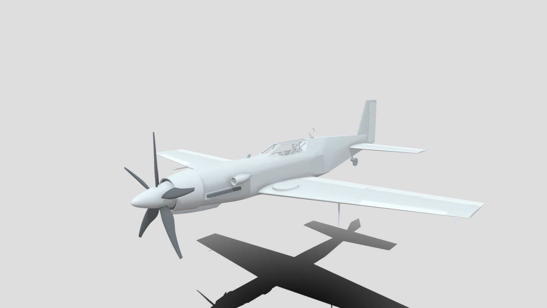 Messerschmitt BF-409 K-10 (airborne) - Download Free 3D model by Ammar ...