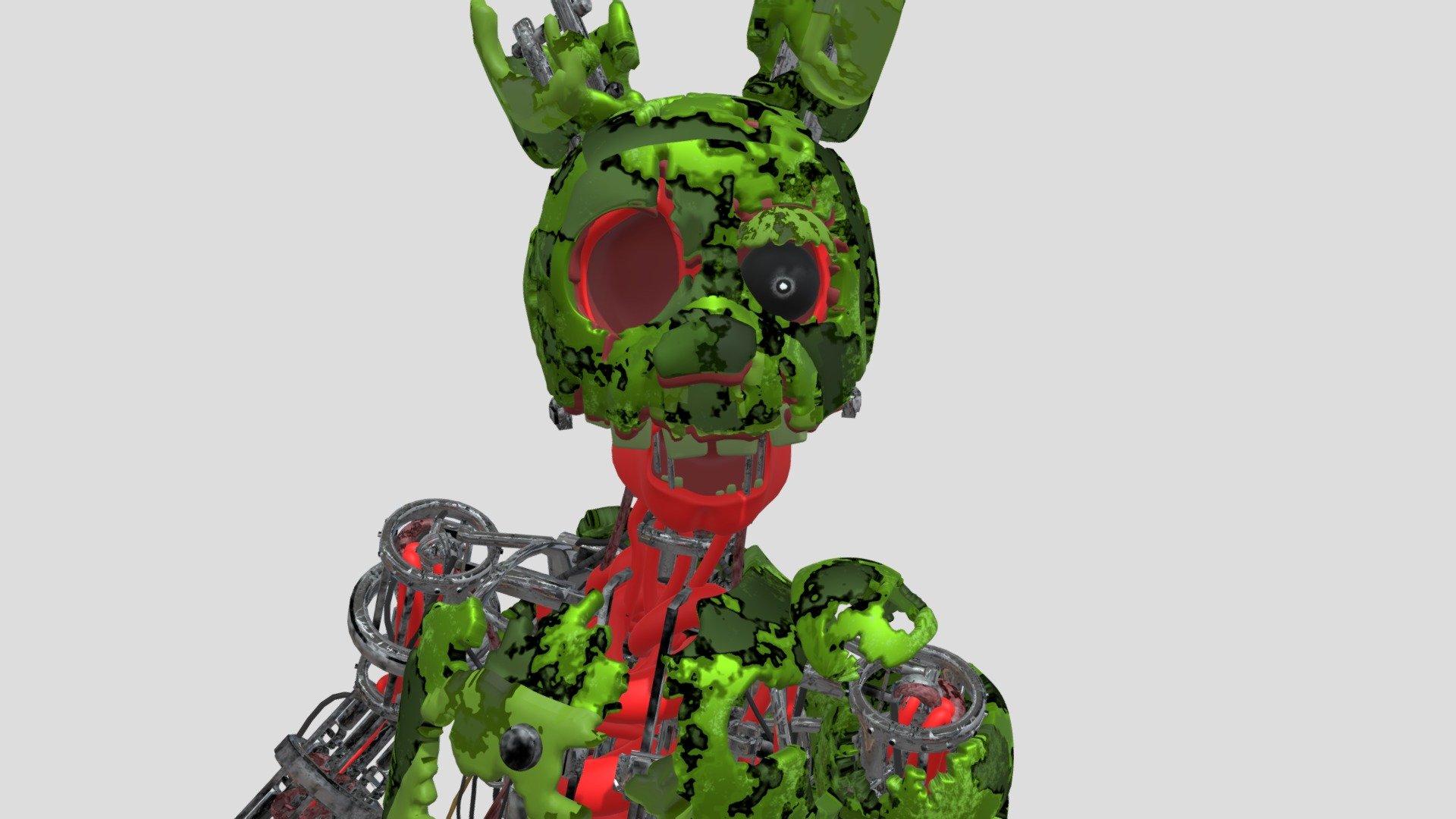 ignited-springtrap - 3D model by Springtrap (@dspri2028) [e6700fe ...