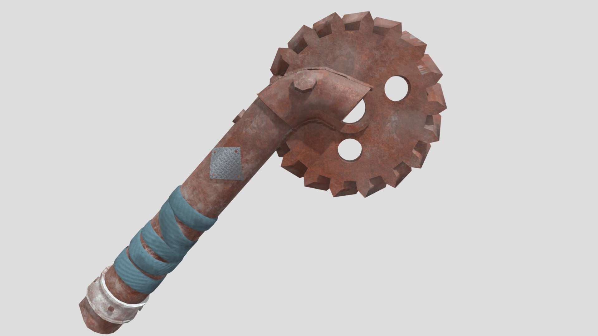 Salvaged axe - 3D model by amymacgregor [e670600] - Sketchfab