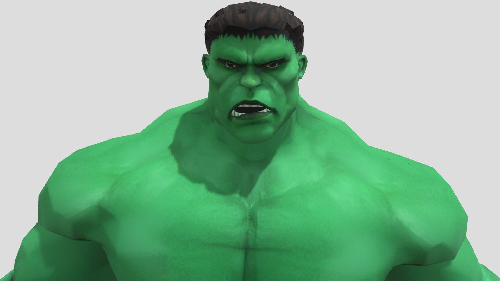 The Hulk 2003: Video Game | FMV Tex And Anims - Download Free 3D model ...