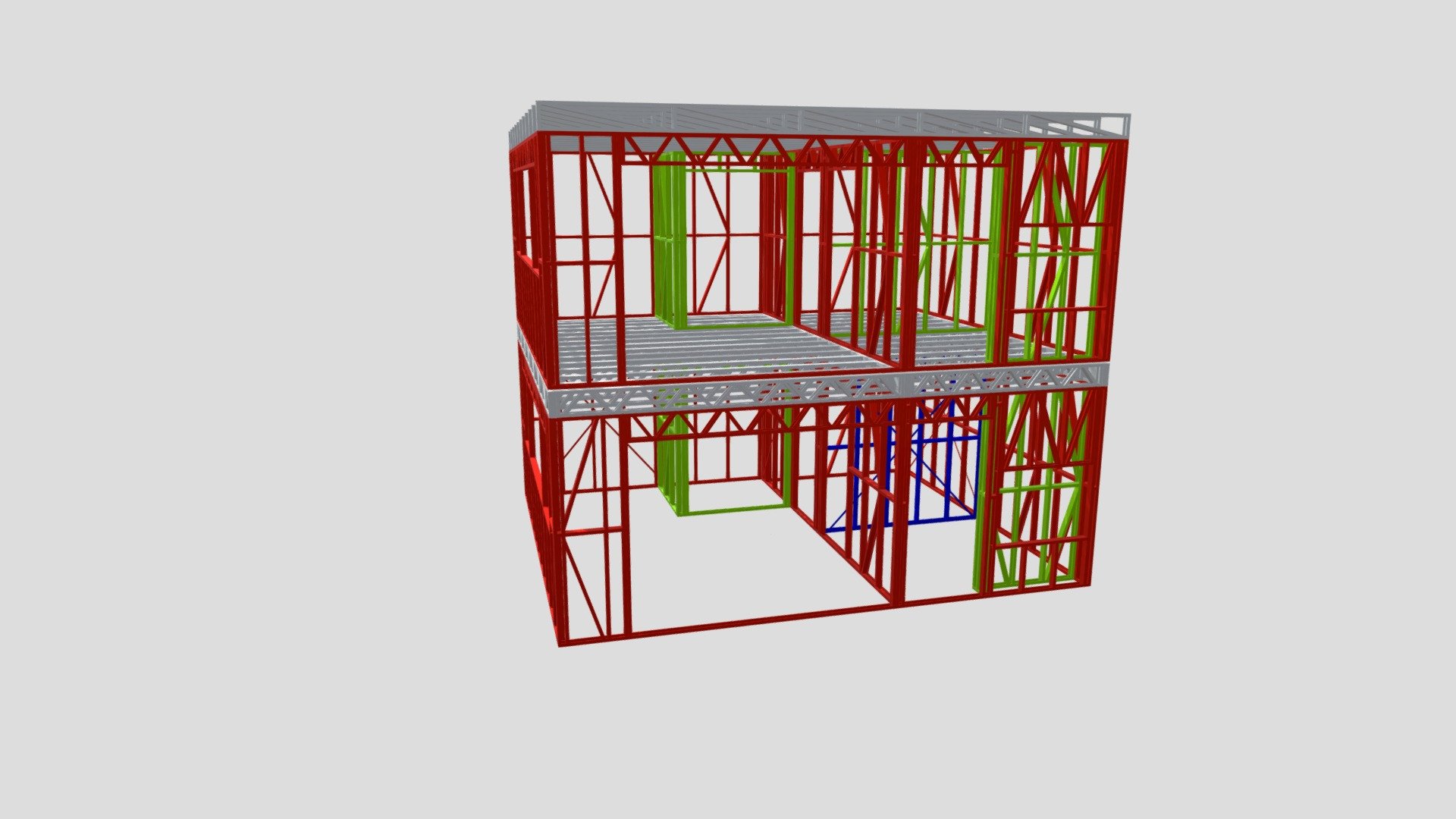 TAFE Project - Capstone House - Panel-LV1-N3 - 3D model by FRAMECAD ...
