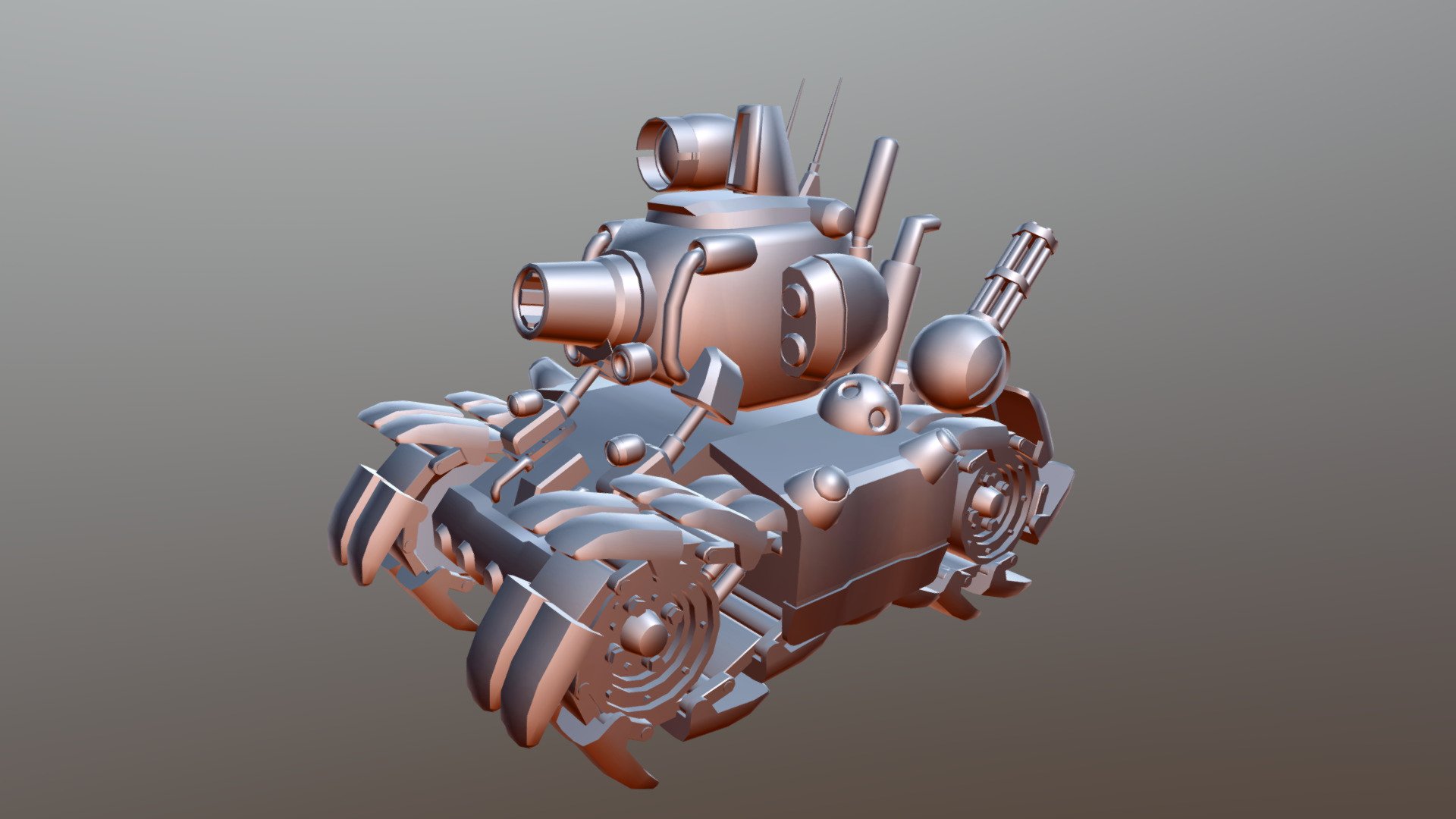 SV-001 Metal Slug - 3D model by Fzer0 (@Fzero11) [e6749a8] - Sketchfab